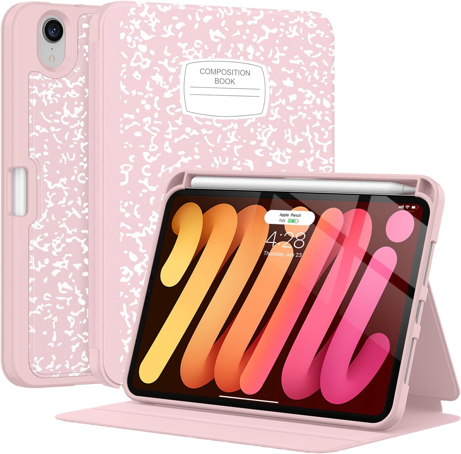 Amazon.com: Supveco Case for iPad Mini 7 (A17 Pro) 2024/iPad Mini 6 ...