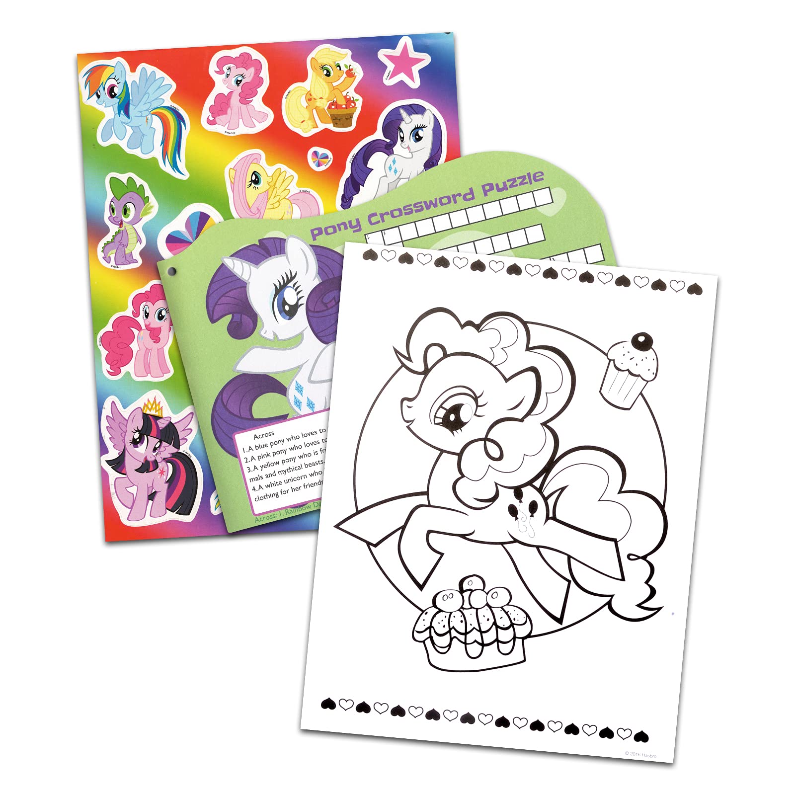 MLP Shop, My Little Pony Ultimate Sticker Activity Pack and Coloring ...