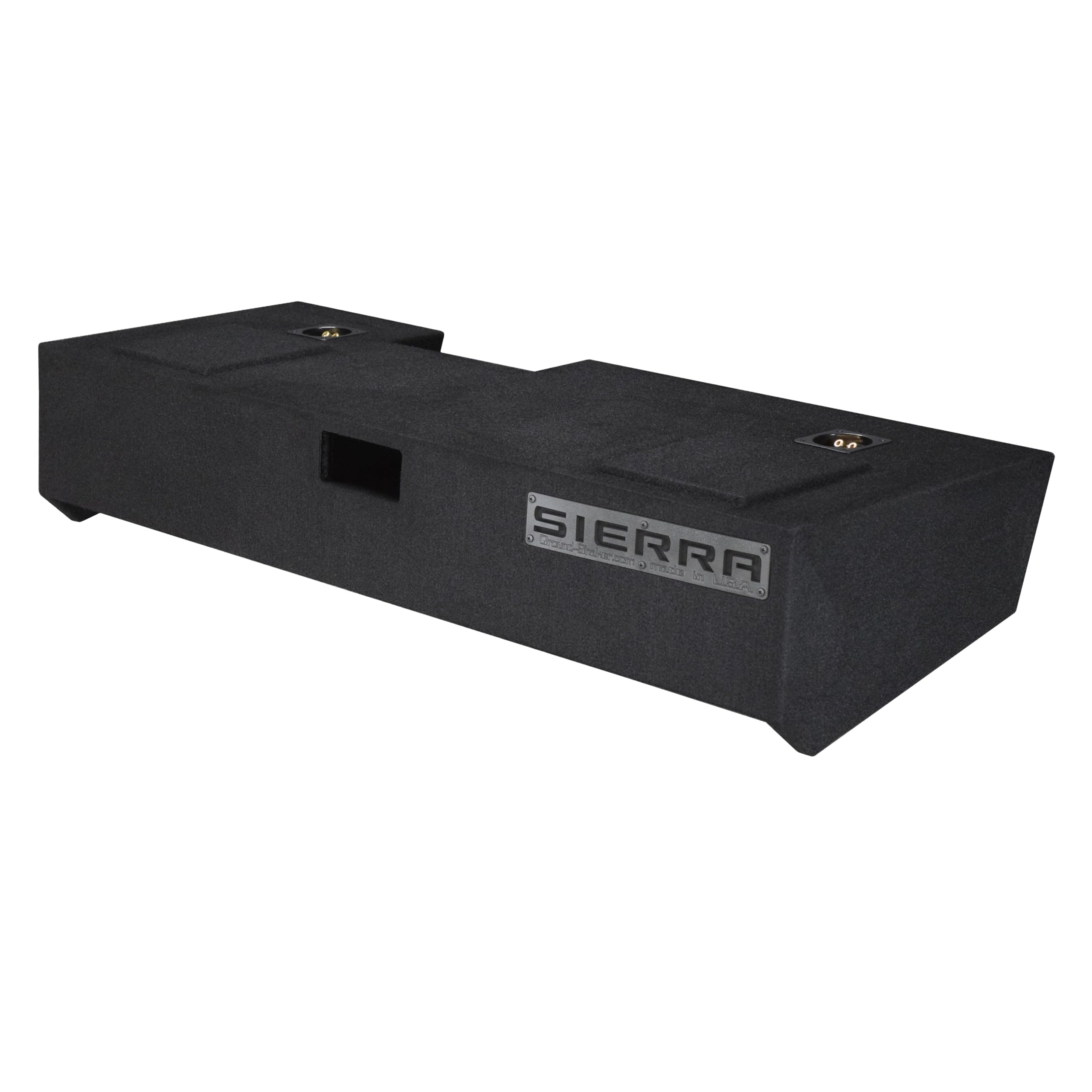 Dual 10 Inch Sub Box Dual 10" Subwoofer Box For 2019-2024 Sierra - Solo ...