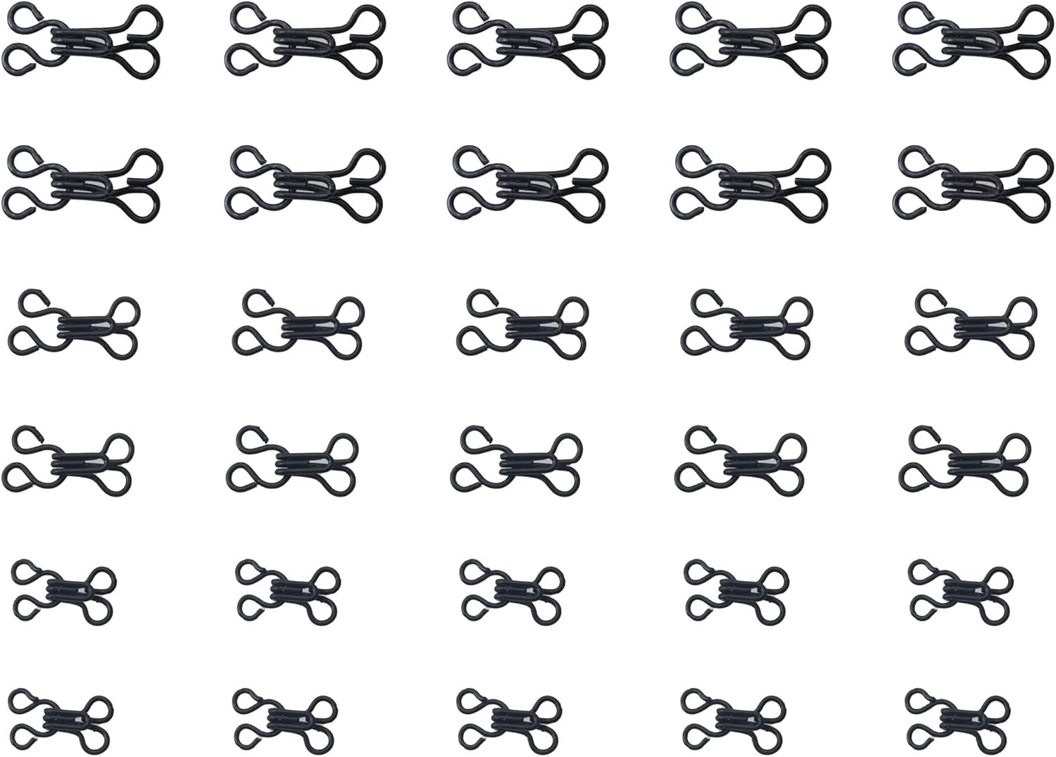 Amazon.com: SOWAKA 30 Pairs Sewing Hooks and Eyes Closure Metal Multi ...