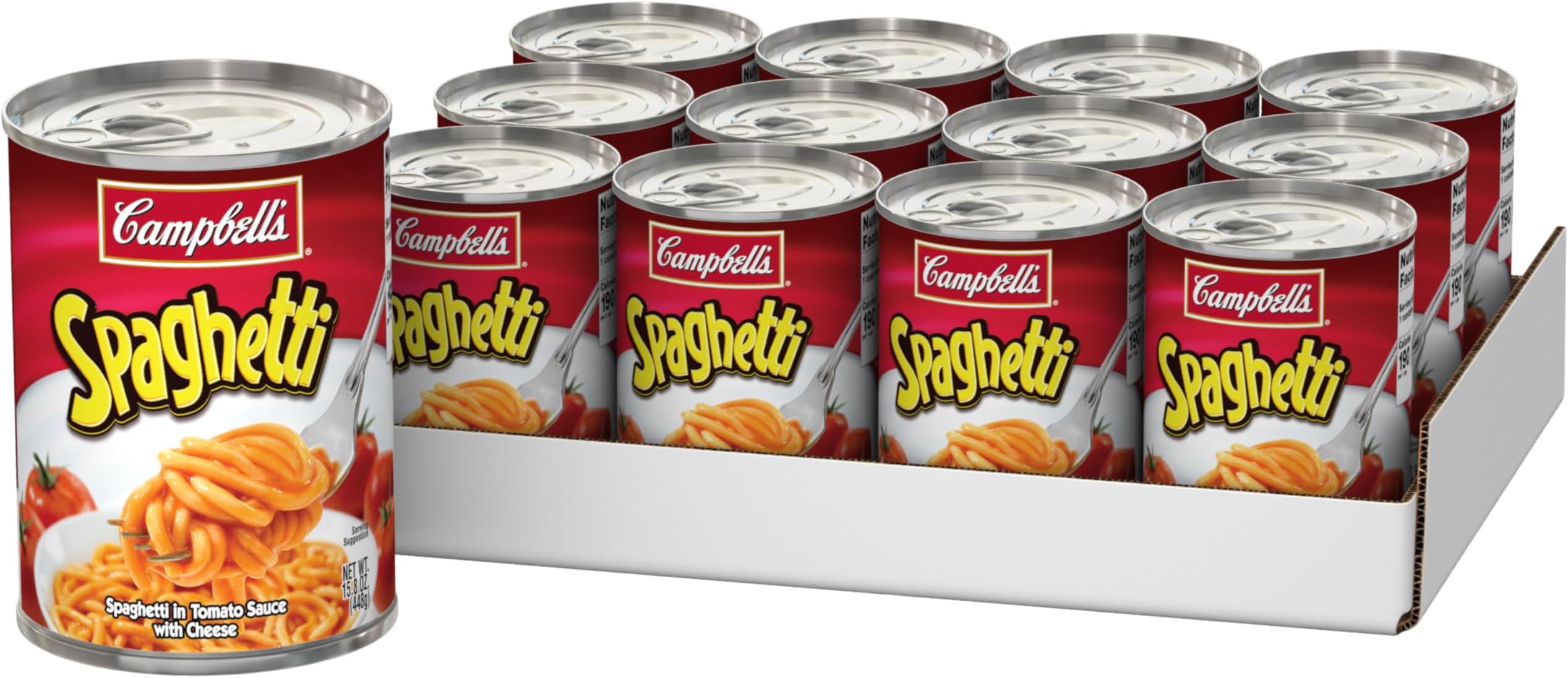 Amazon.com : Campbell's Canned Spaghetti, Snacks for Kids and Adults ...