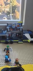 Amazon.com: LEGO City Police Mobile Crime Lab Truck Toy, Pretend Play ...