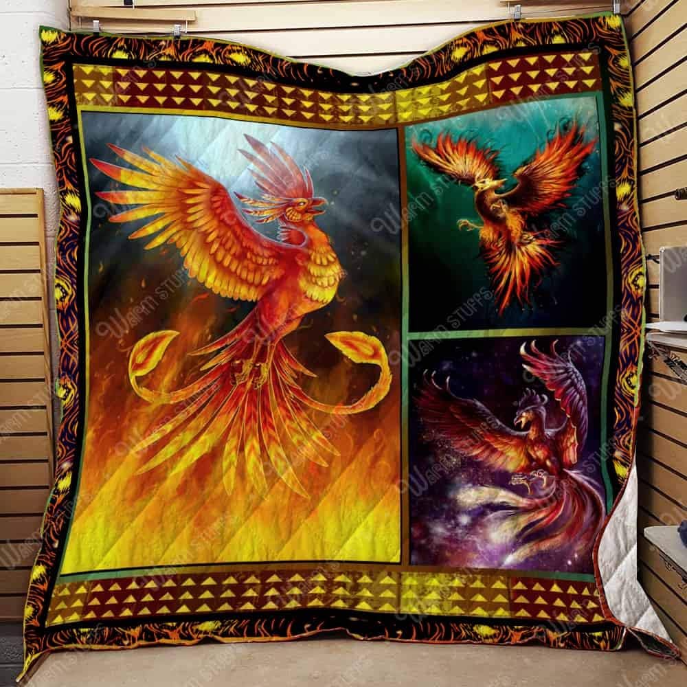 Amazon.com: Phoenix Bird Quilt 0703 - P25, Twin - All Season Quilts ...