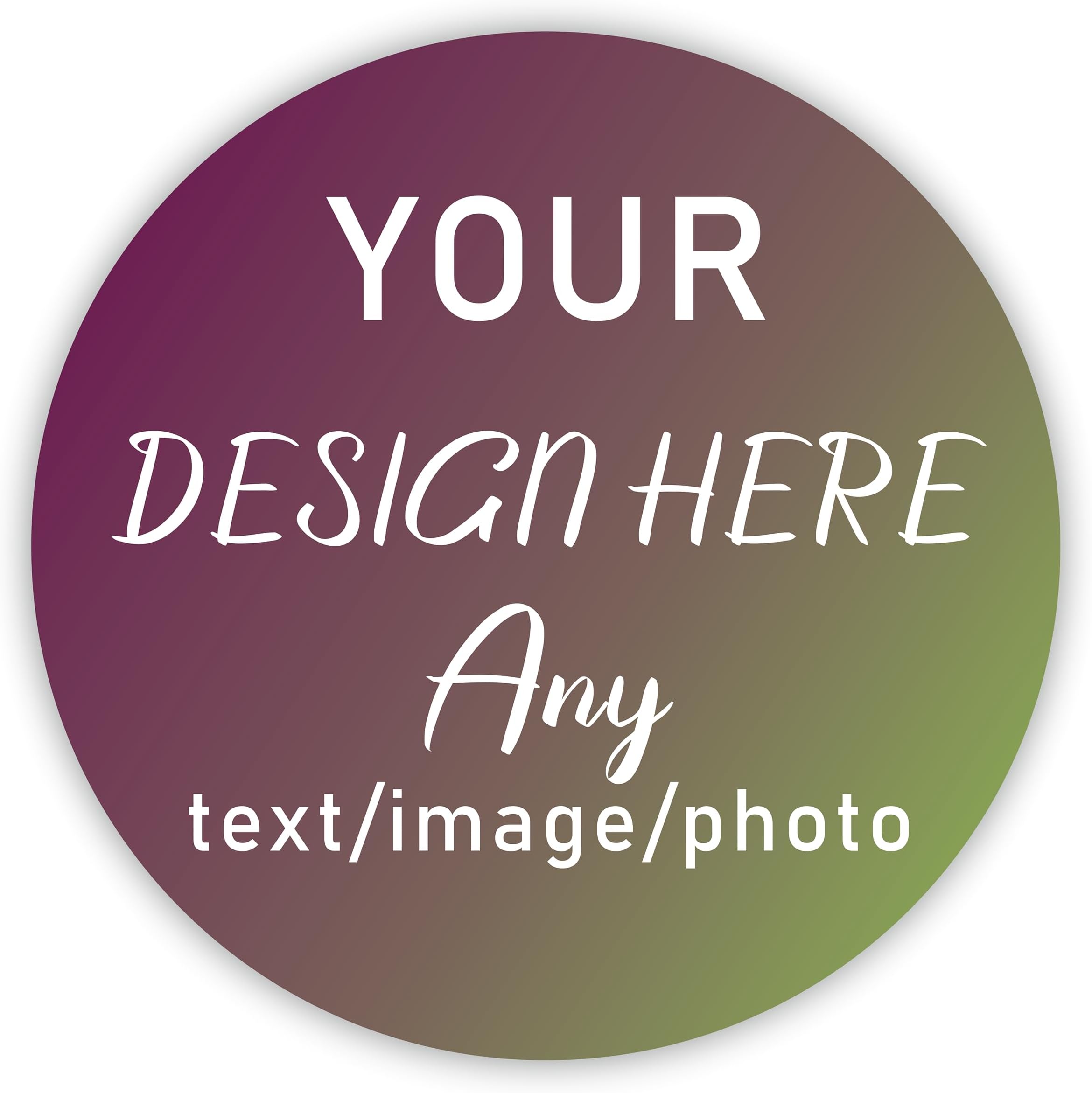 Amazon.com: Custom Stickers for Business Logo 25-120 Qty - Vinyl ...