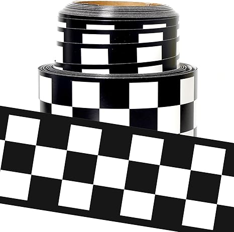 Youngever 16M Bulletin Board Borders for Classroom Decoration (Checker ...