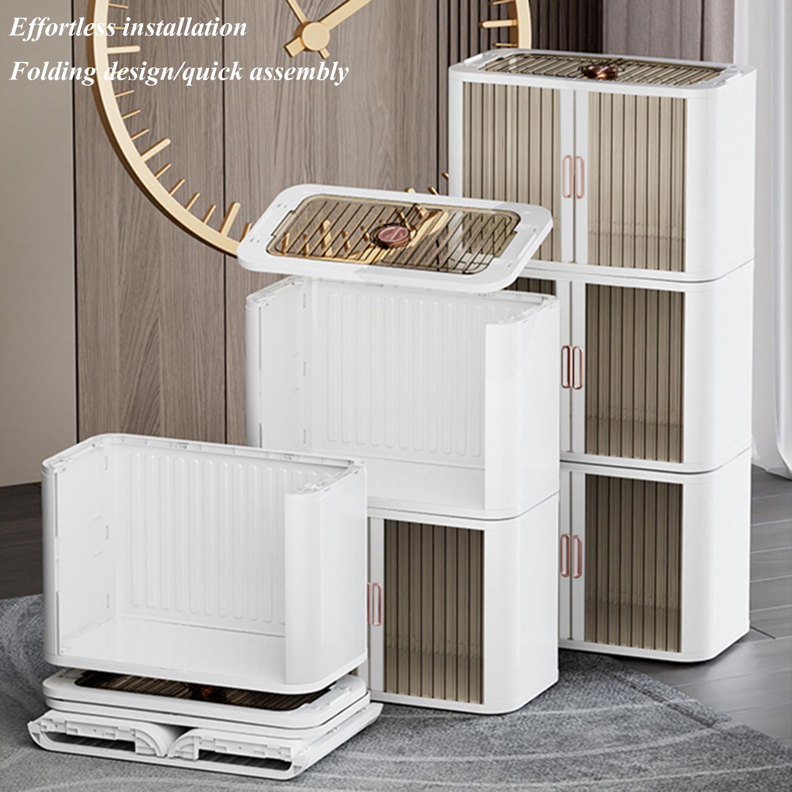 Roll Up Cabinet Tambour Door Cabinet Royalty Free Images, Stock Photos