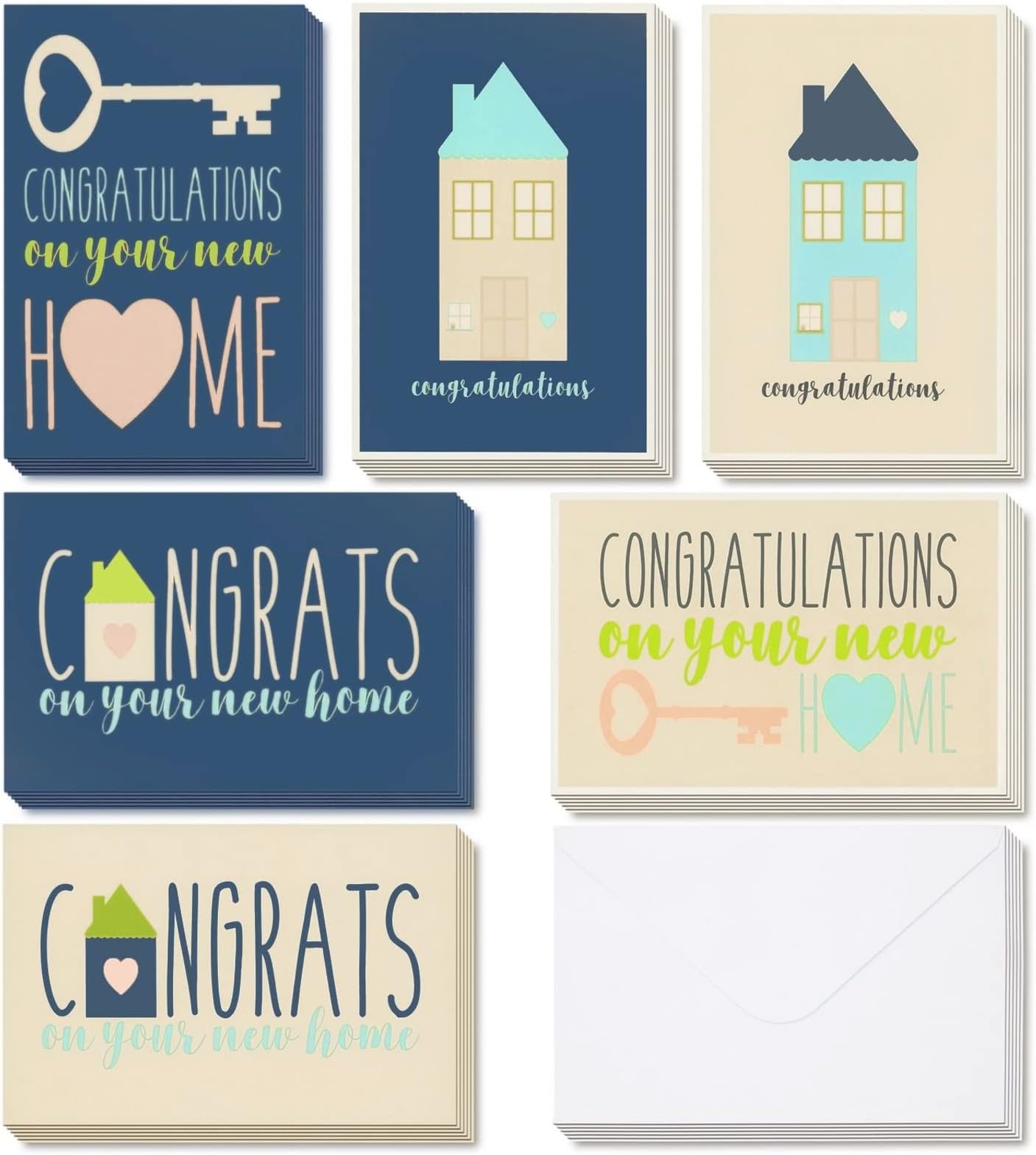 Amazon.com: BEST PAPER GREETINGS 36 Pack Congratulations On Your New ...