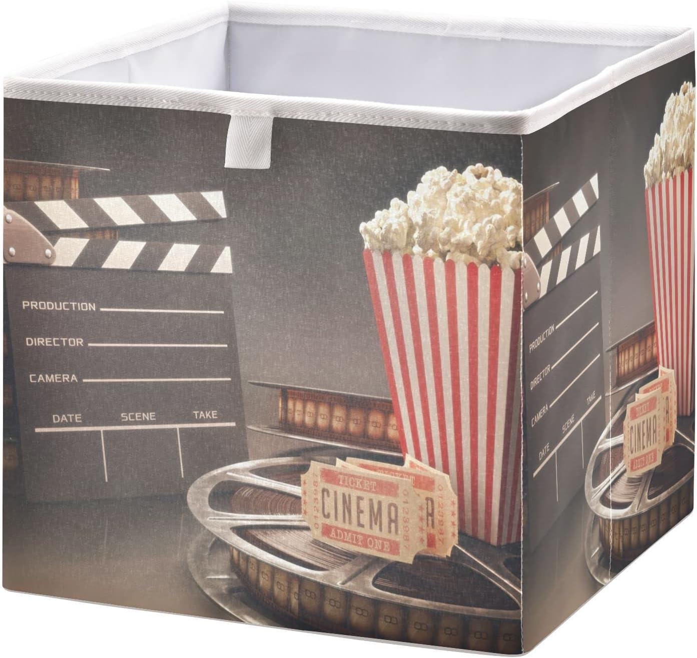Amazon.com - Kigai Movie Theater Popcorn Bow Storage Box, Foldable ...