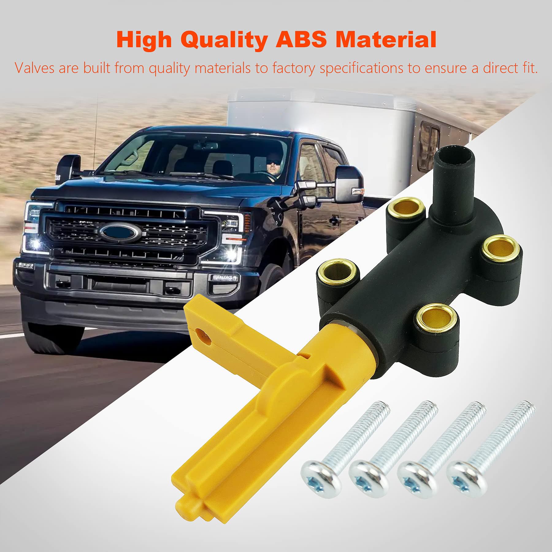 DEVMO 904-202 7.3 Fuel Water Separator Drain Valve Compatible With F250 ...