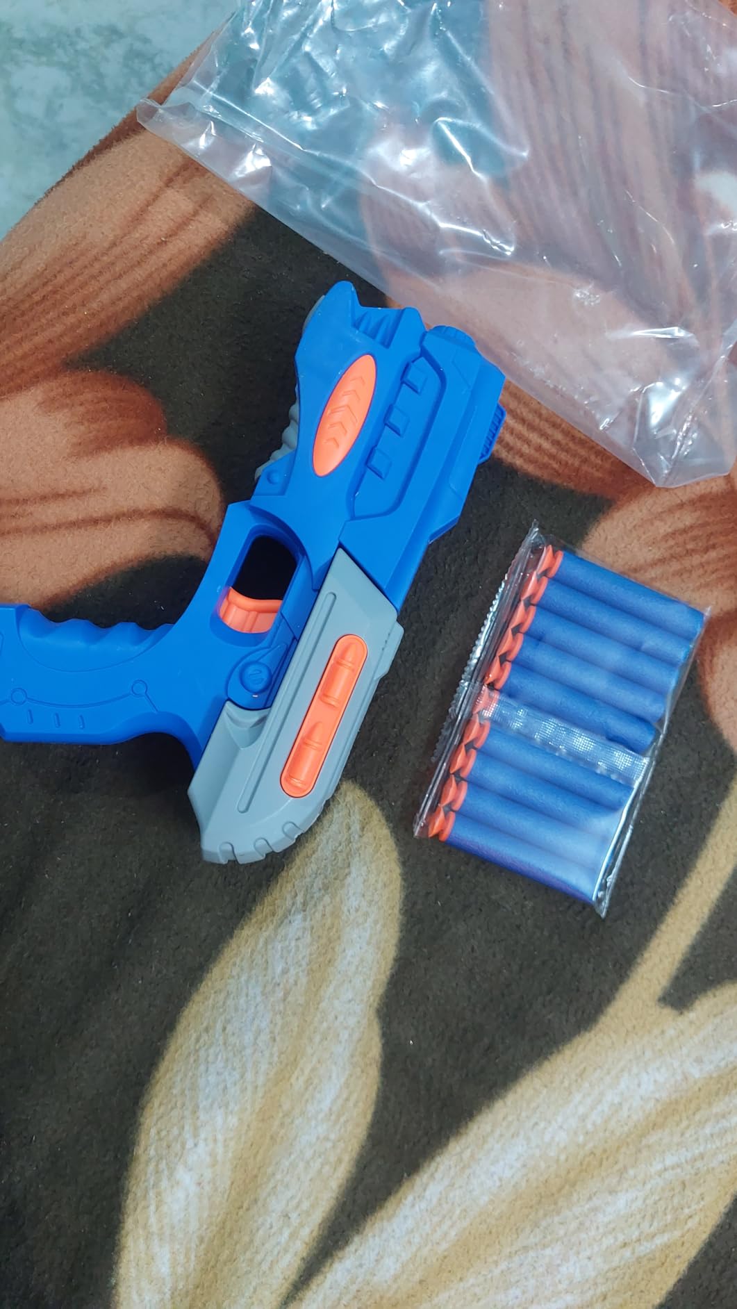 Storio EVO Sniper Hot Fire Gun Toy with 10 Safe Soft Foam Bullets, Fun ...