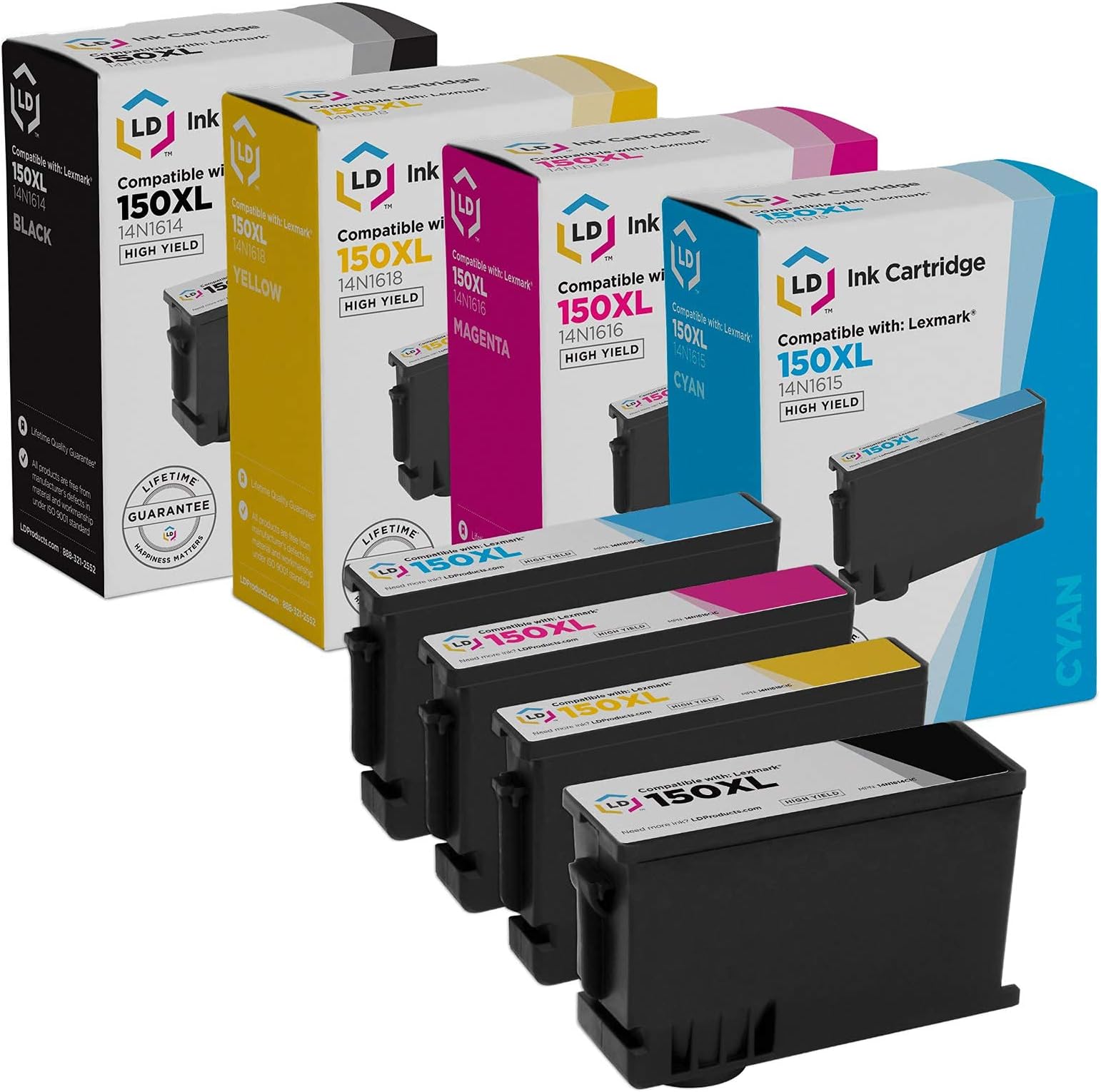 Amazon.com: LD Products Compatible Ink Cartridge Replacement for ...
