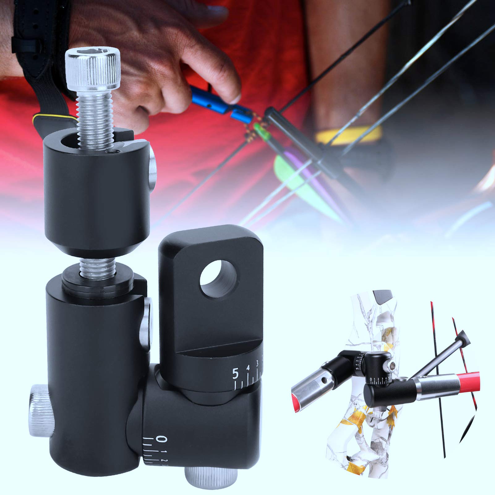 Adjustable V Bar Archery Single Sided V Bar - Adjustable Stabilizer Rod ...