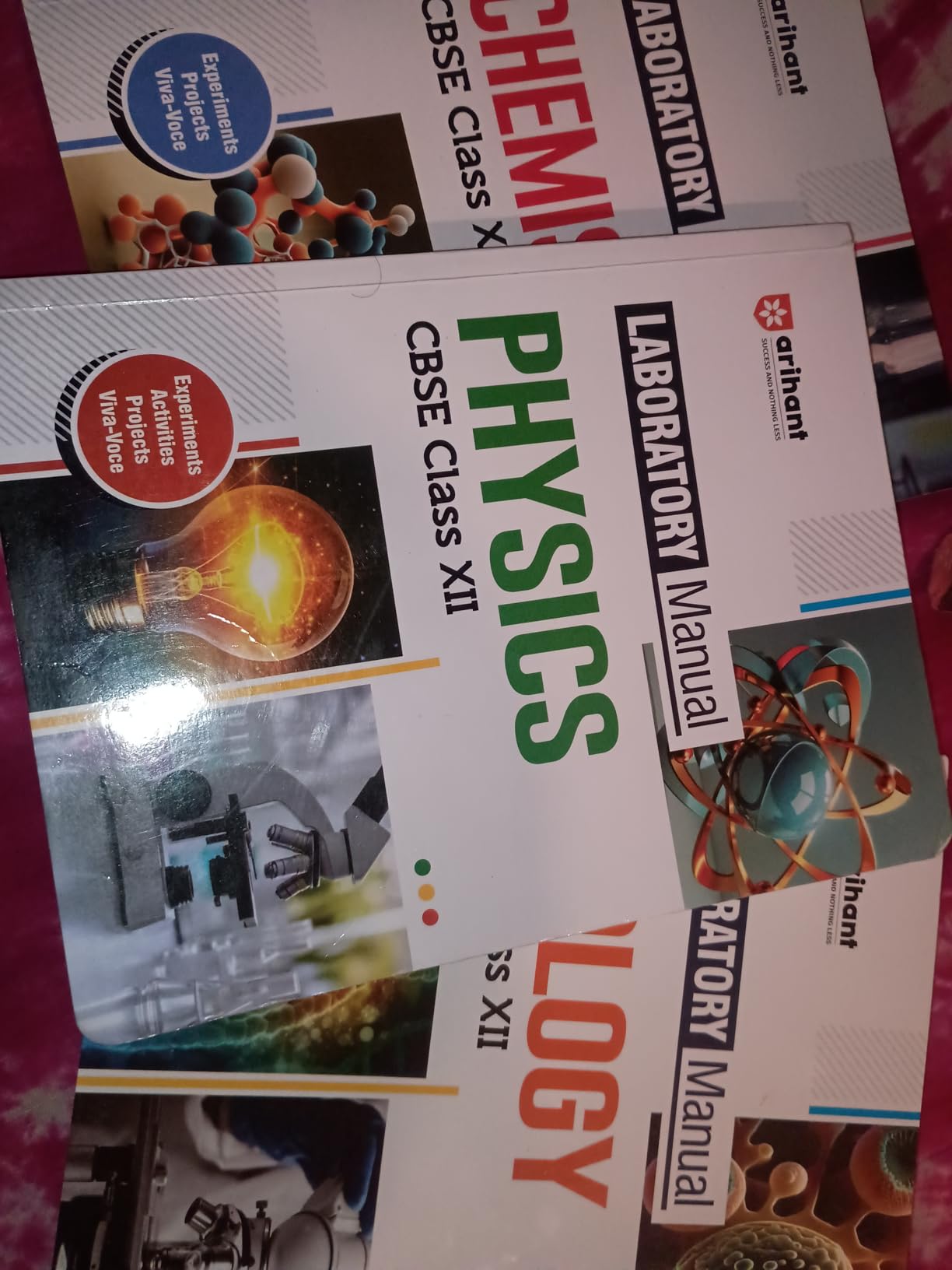 Arihant Laboratory Manual Physics, Chemistry, Biology for CBSE Class 12 ...