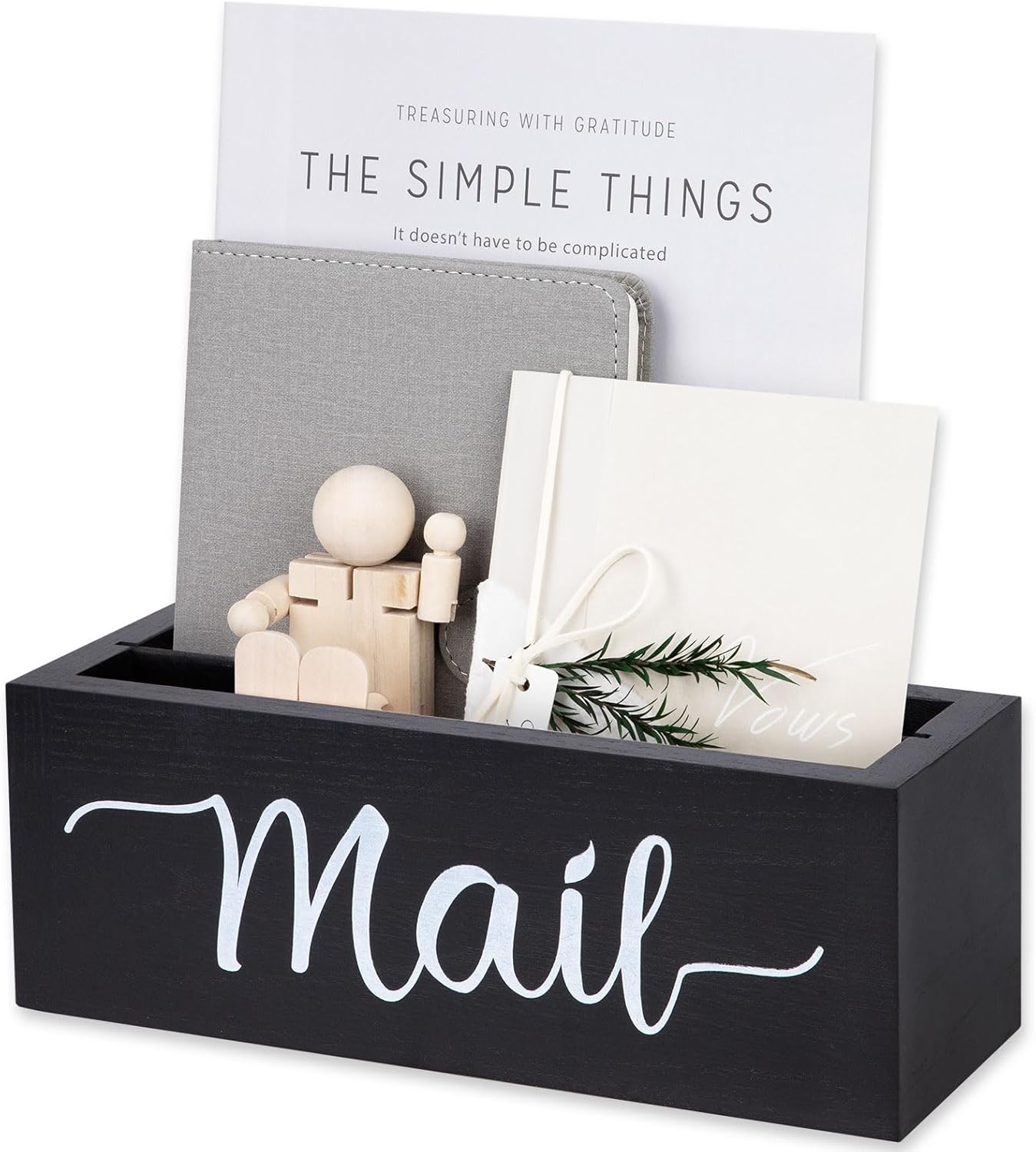 Amazon.com : Lucundm Desk Mail Organizer, Mail Organizer Countertop ...