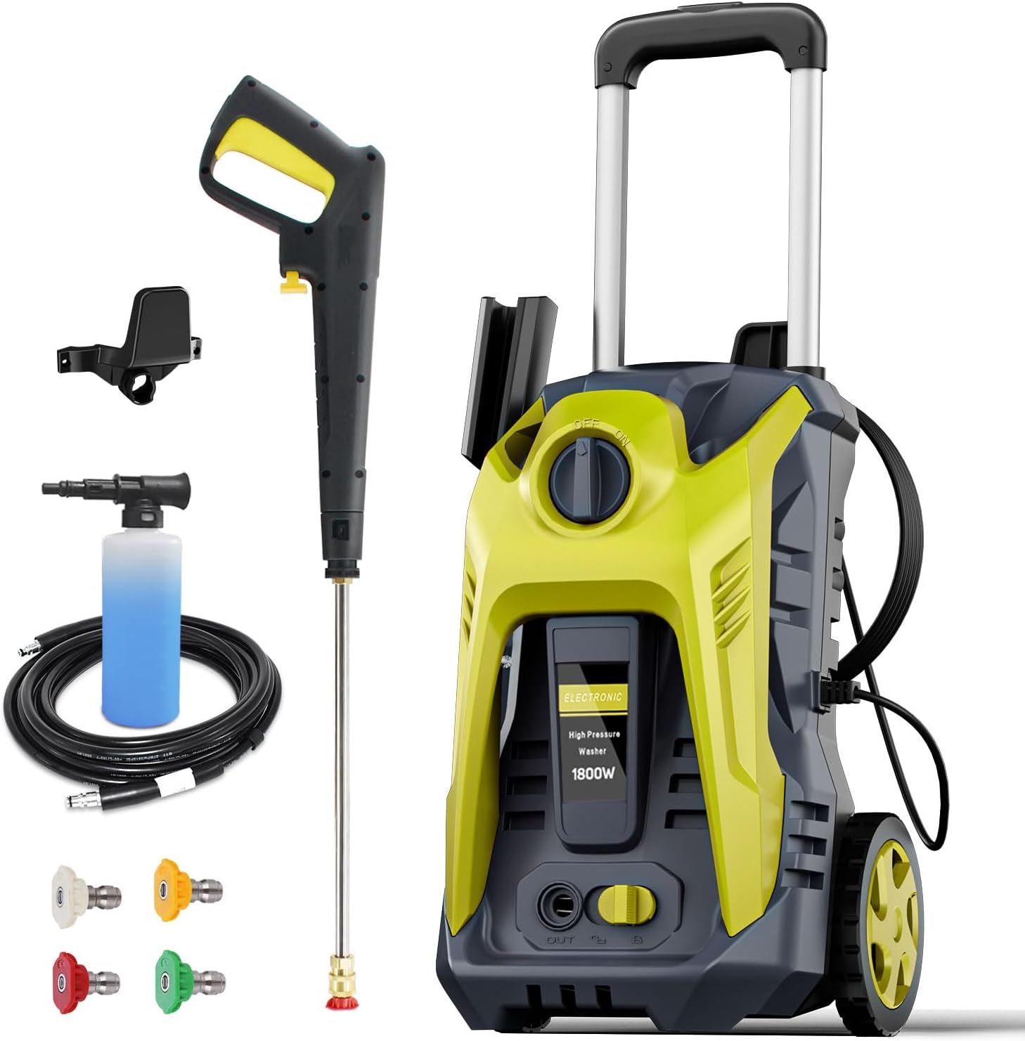 Amazon.com : Electric Power Washer 4800 PSI 2.9 GPM Pressure Washer ...