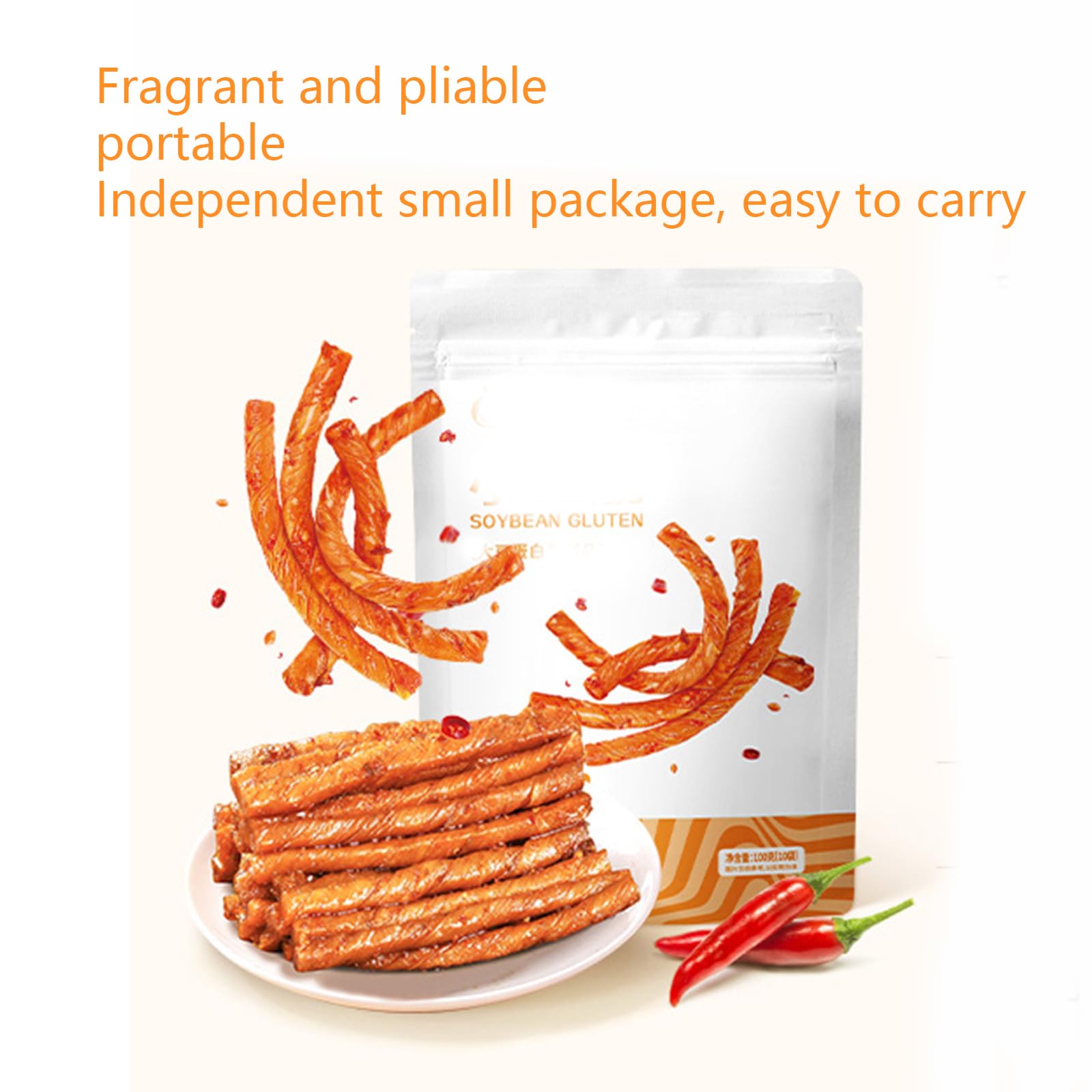 Snapklik.com : Bean String Spicy Strip352oz,latio Spicy Gluten, Bean ...