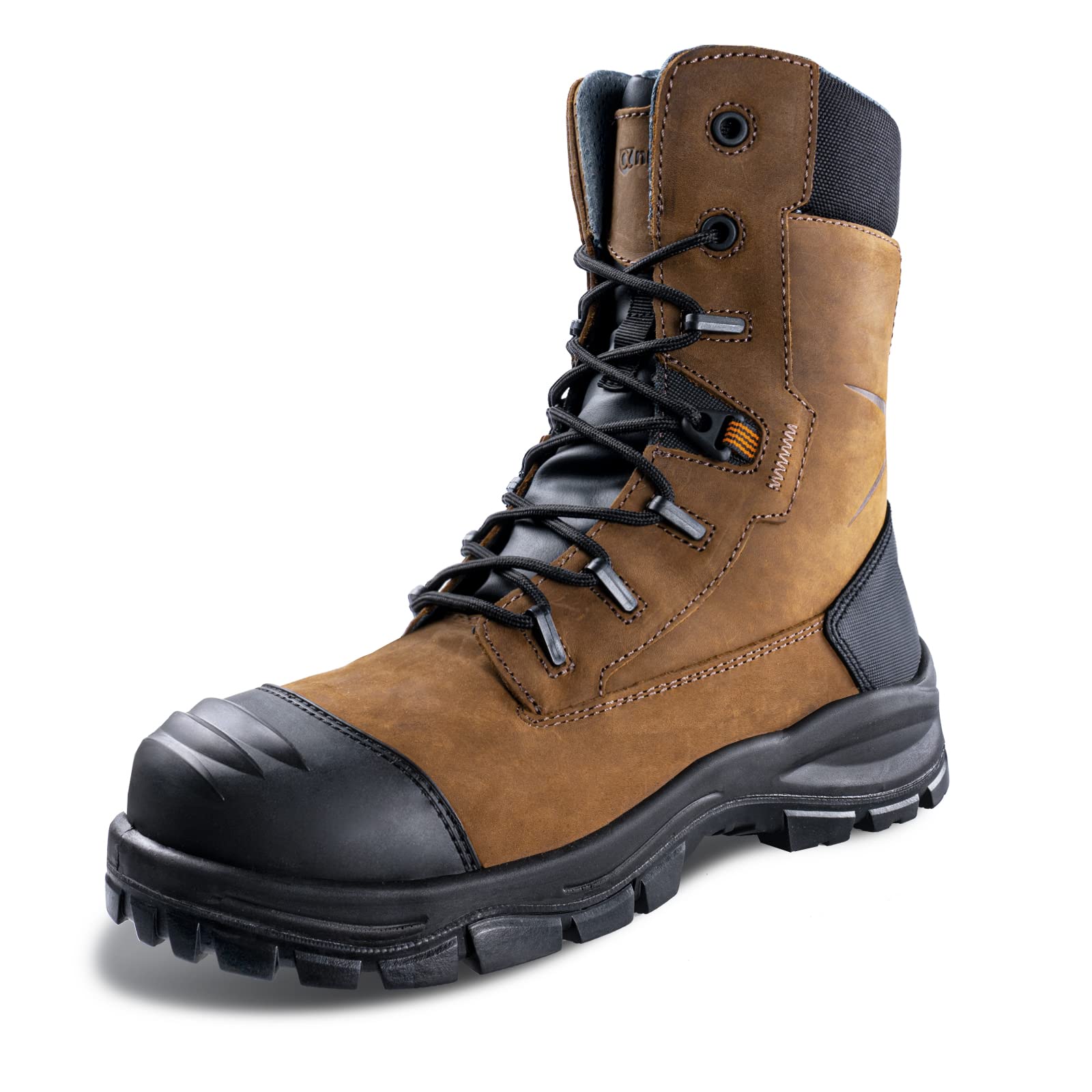 Amazon.com: ANDANDA Work Boots for Men Lightweight Breathable Safety ...