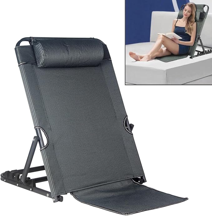 Amazon.com: Jarler Adjustable Bed Backrest Large Size Bed Chair ...