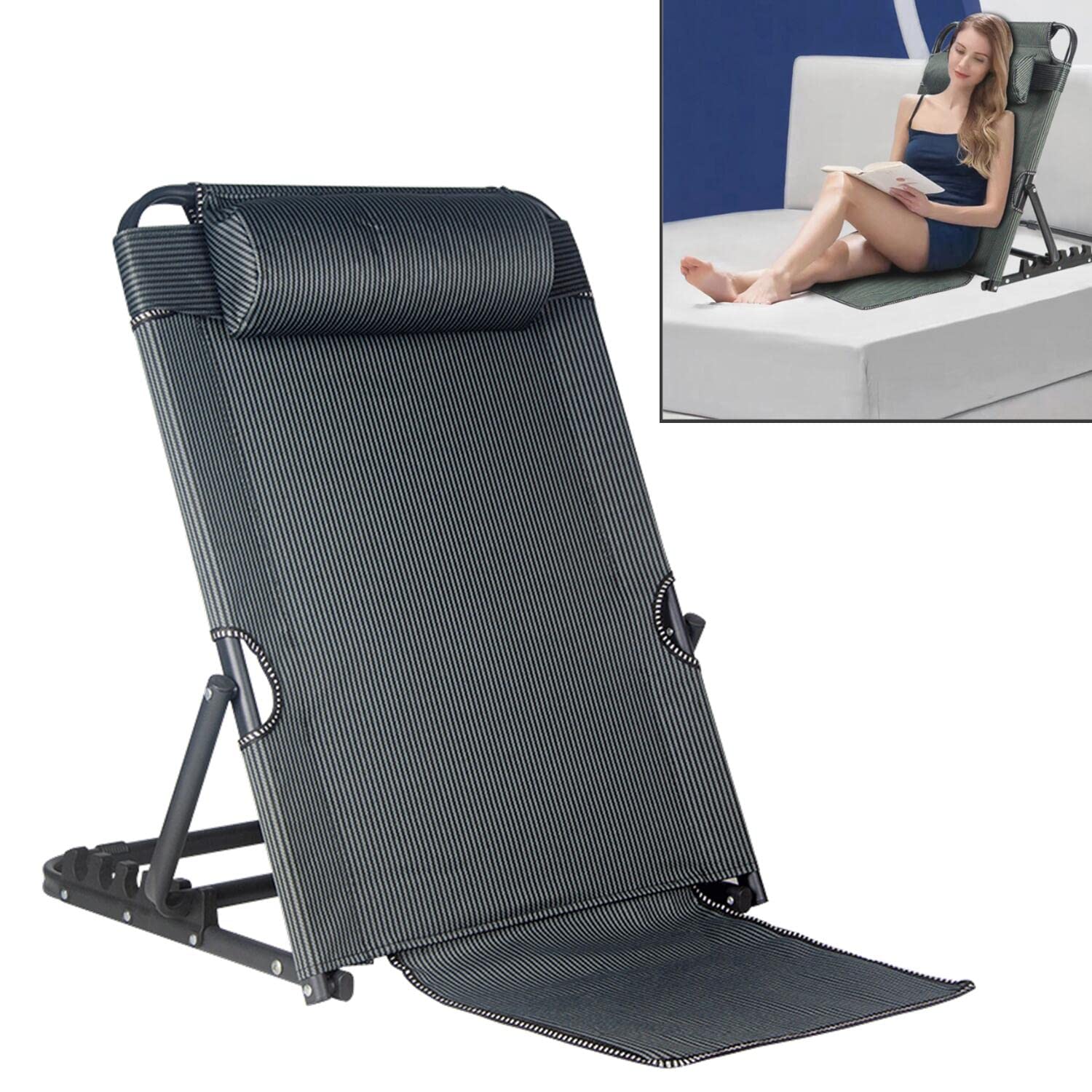 Adjustable Bed Backrest bed Chair - Lifting Bed Backrest support 8 ...