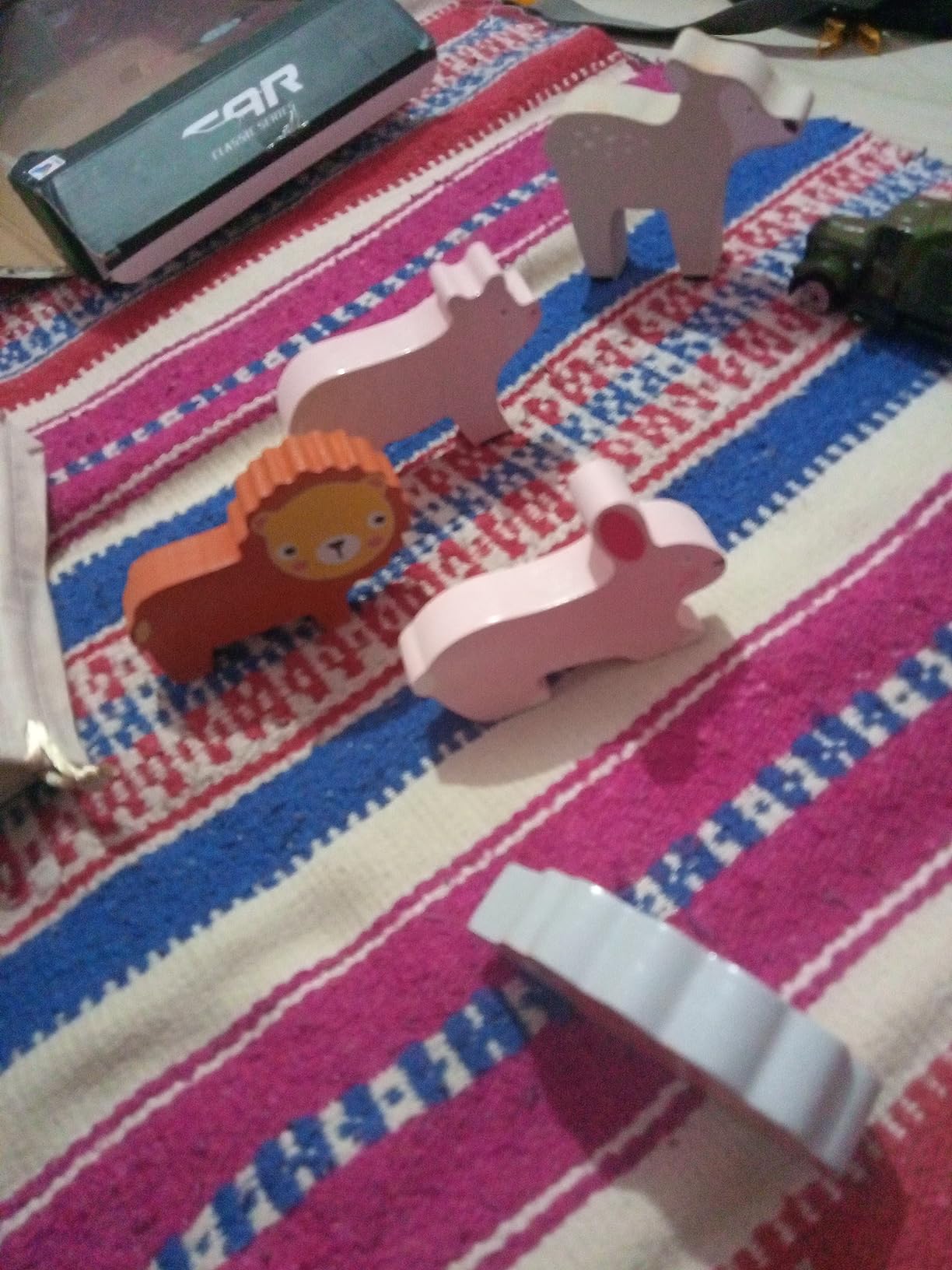 Buy Toyshine Wooden Zoo Animal Blocks Stacking and Balancing Toy ...