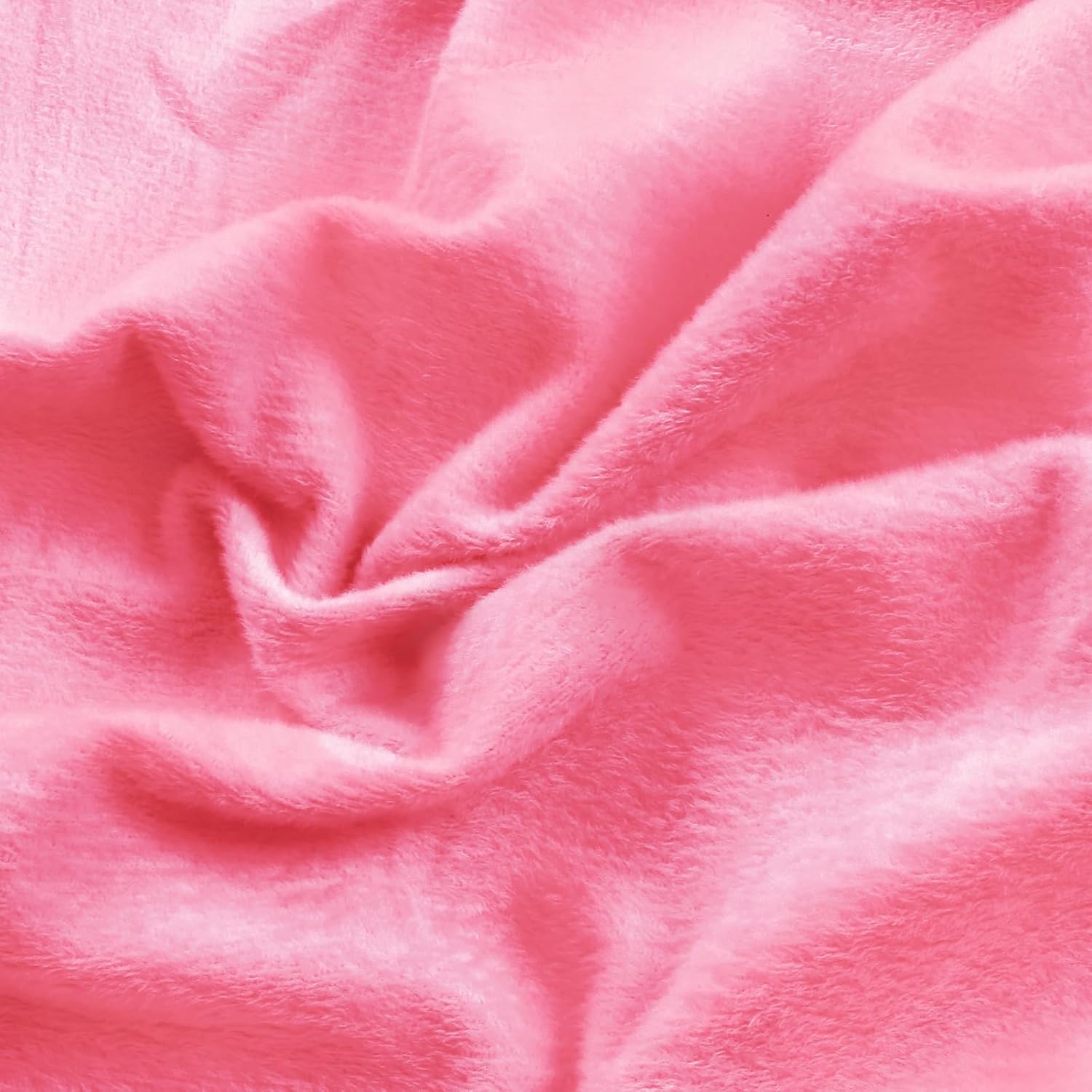 Amazon.com: Entisn Minky Fabric by The Yard, 1 Yard x 60 Inch Wide Pre ...