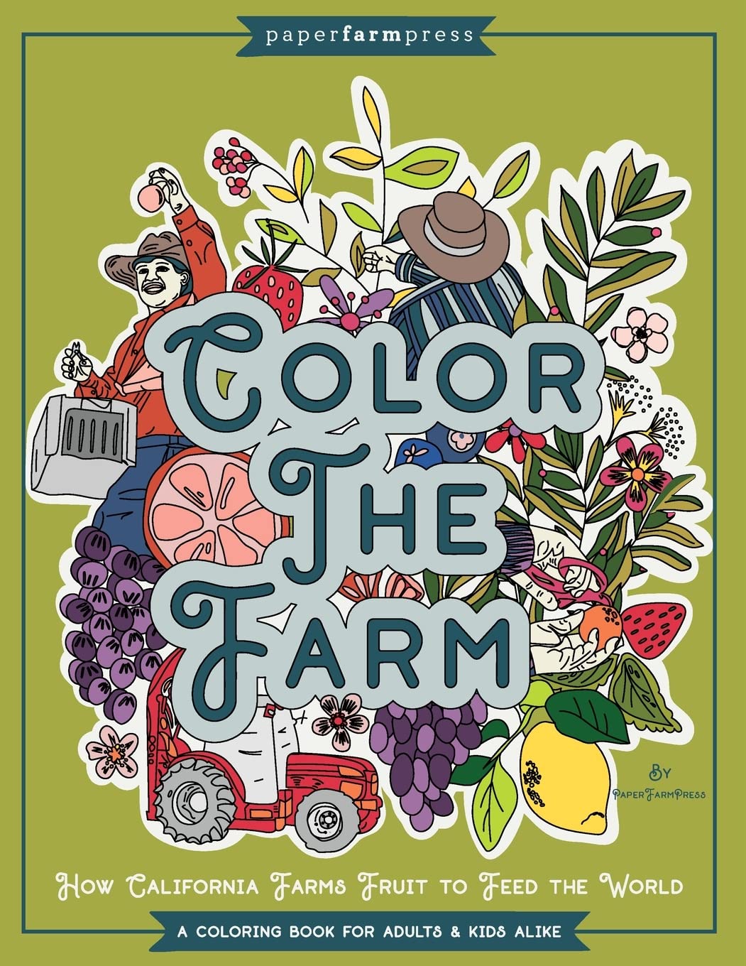 Amazon.com: Color The Farm: 9781952840227: Te Velde, Lauren: Books