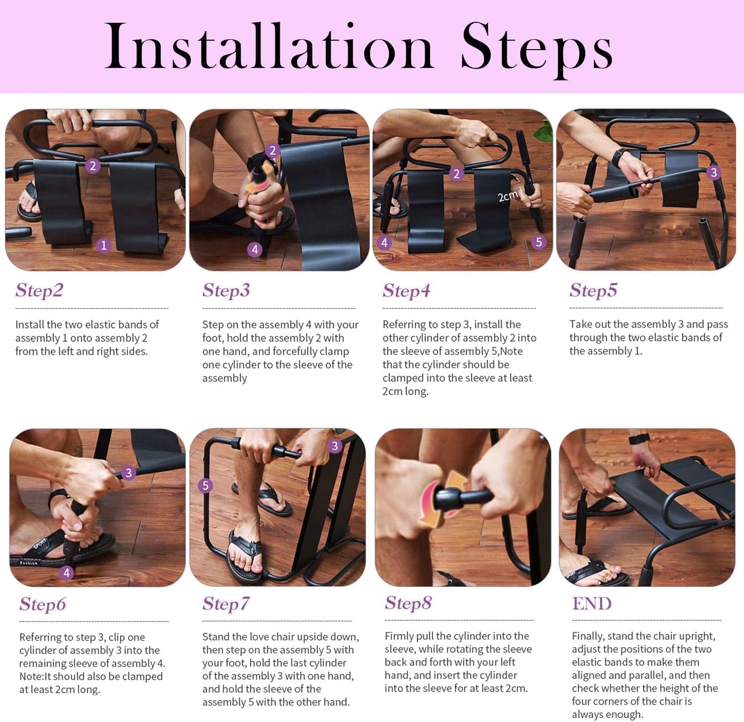 Sex Chair Sex Position Enhancer Adjustable Height Chair Weightless ...