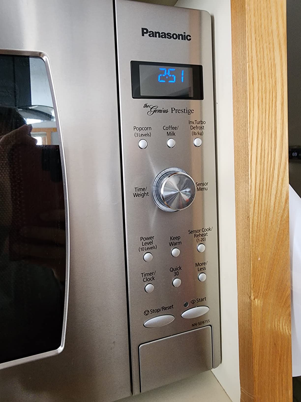 $25/mo - Finance Panasonic Microwave Oven NN-SN966S Stainless Steel ...