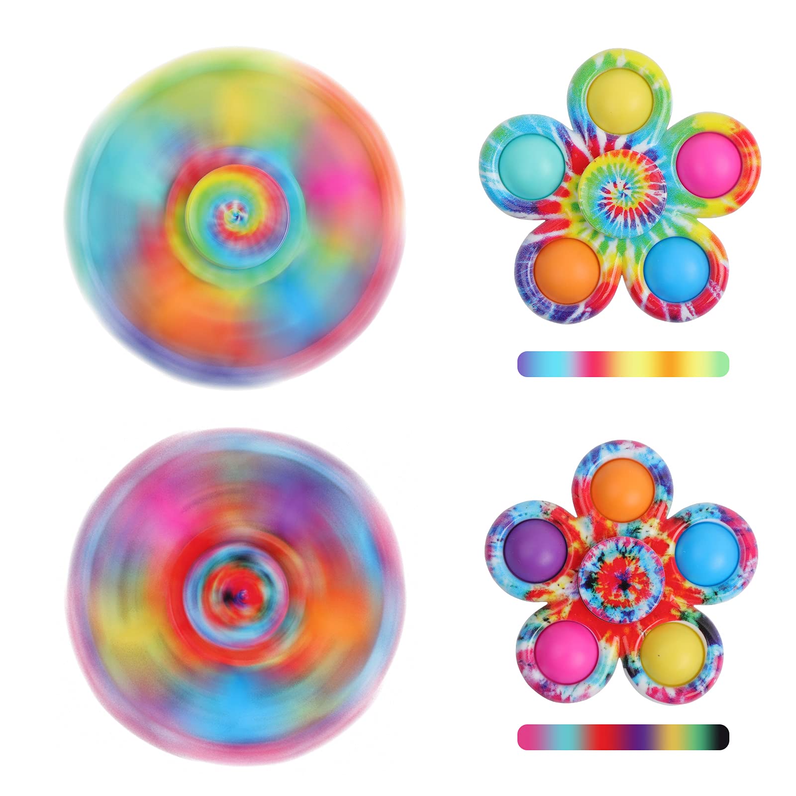 Fidget Poppers Toy Sets Pop Fidgets Packs Sensory Toys, Big Medium and ...