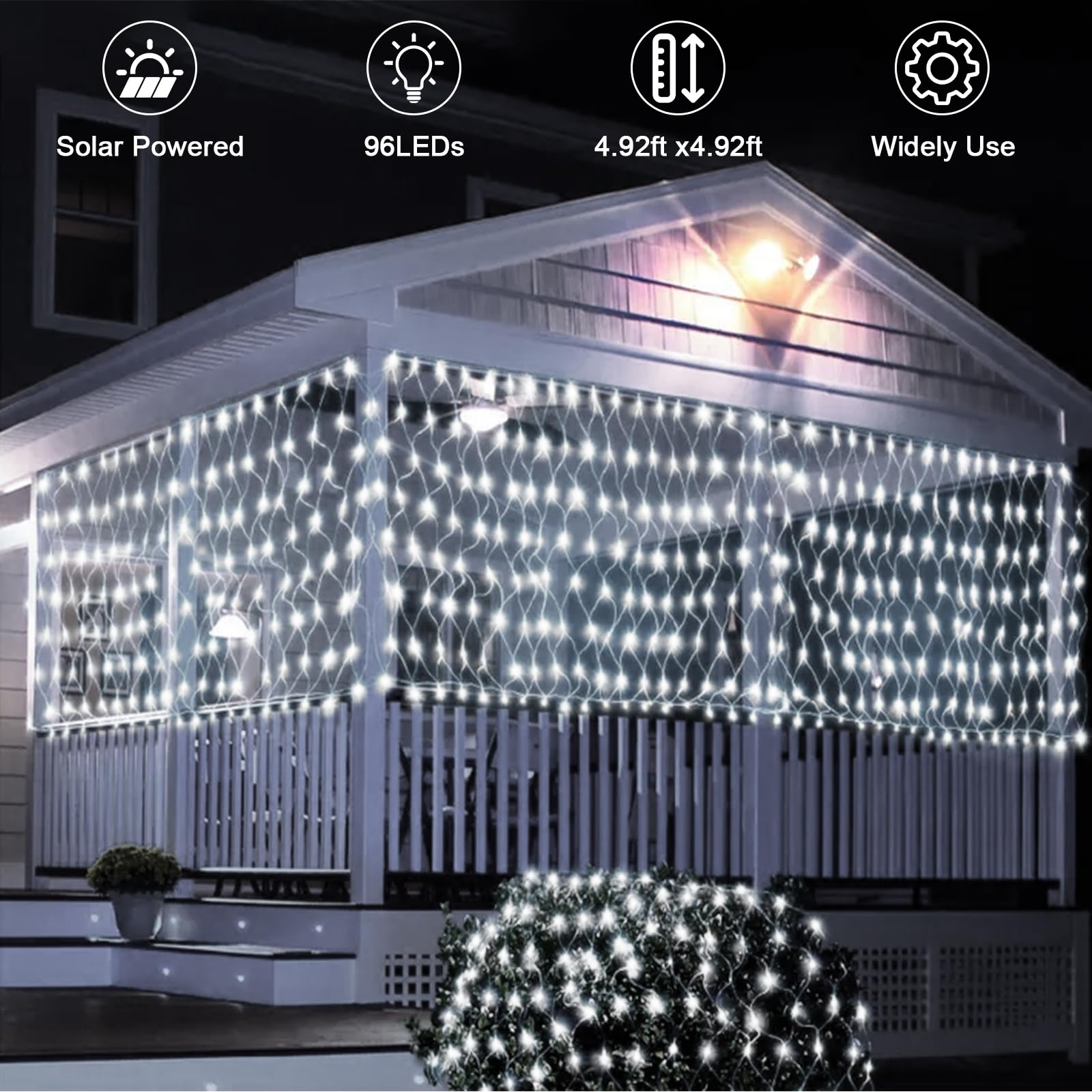 Commercial Led Net Lighting Light PANDORA 608 Black LED Light (1x12 W