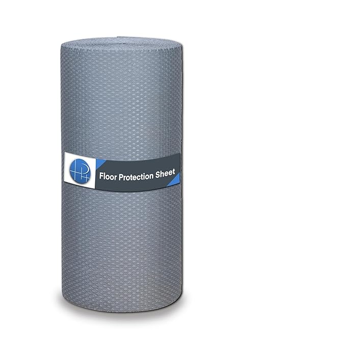 Tile Protection Sheet - 2FT X 25M, 275GSM -Floor Protector- Grey Color ...