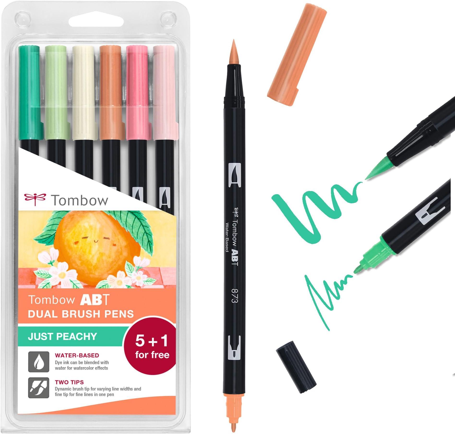 Tombow LS-ADV Lettering Set "Advanced" 9 Stifte + Radierer, inkl ...