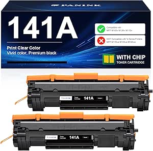 Amazon.com: PANINK 141A Toner Cartridge Replacement for HP 141A W1410A ...