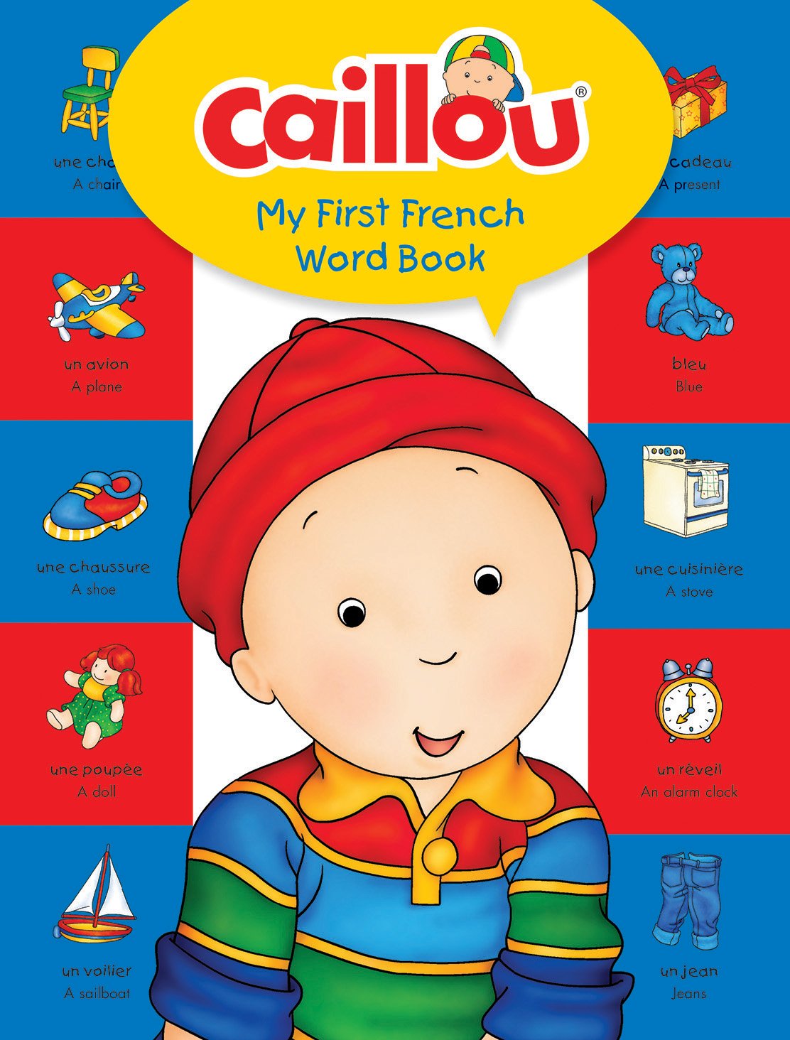 Caillou, My First French Word Book: Anne Paradis, Anne, Brignaud ...