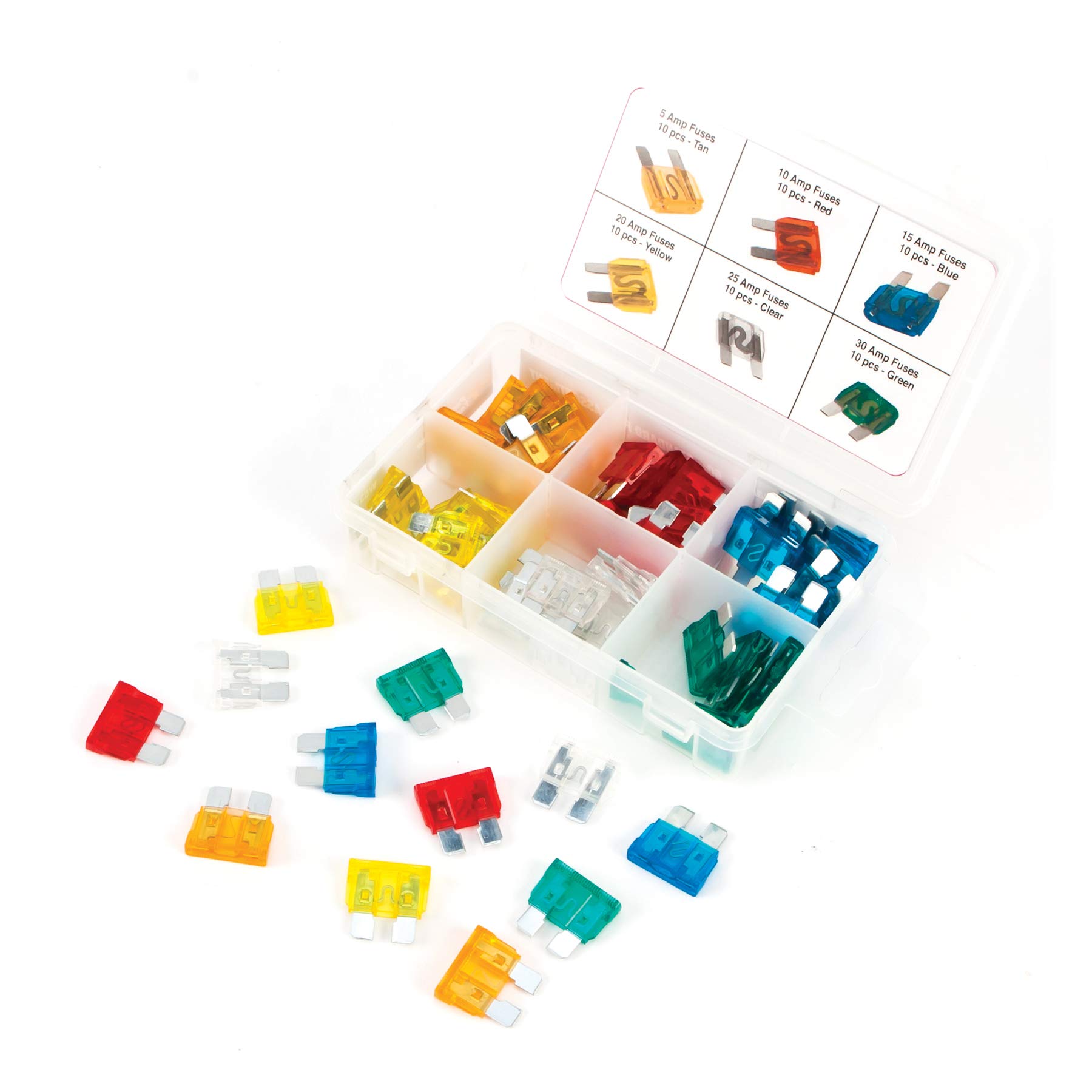 Snapklik.com : Performance Tool W5373 10-30 Amp ATM Mini Blade Fuse ...