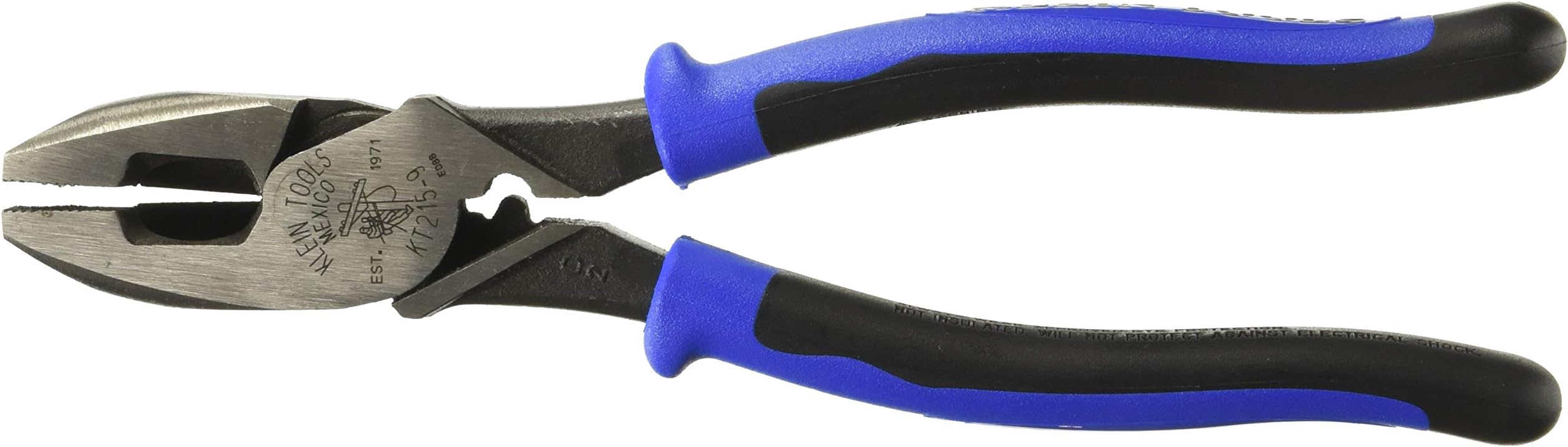 Klein Tools KT215-9 Pinza de Electricista Alta Palanca con Jalaguía y ...