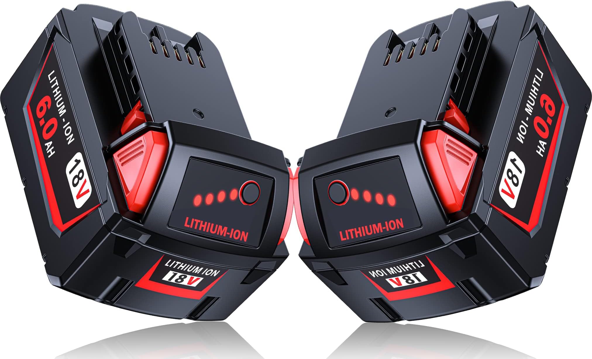 Amazon.com: 20V 2Packs Replacement Battery and Charger Starter Kit ...