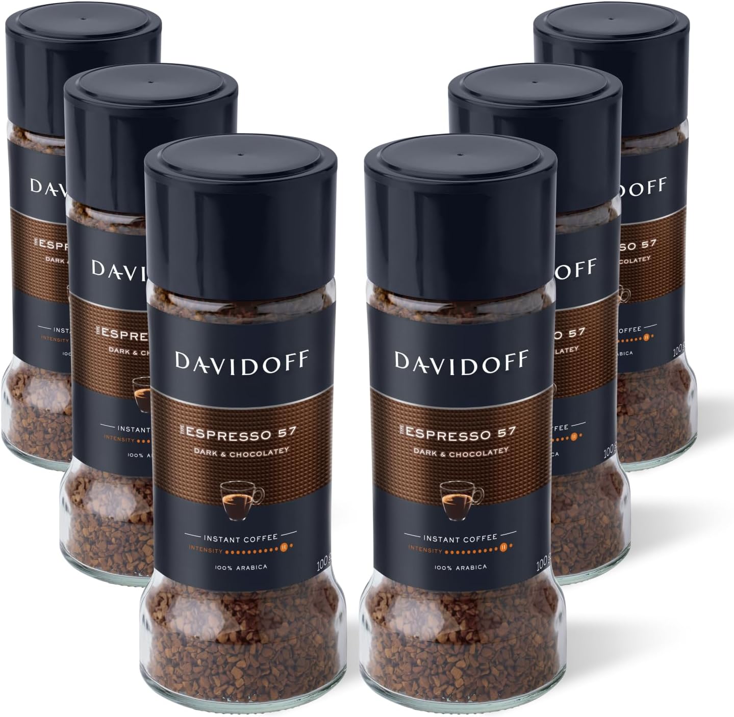 Amazon.com: DAVIDOFF Espresso 57 Instant Coffee - Dark and Chocolatey ...