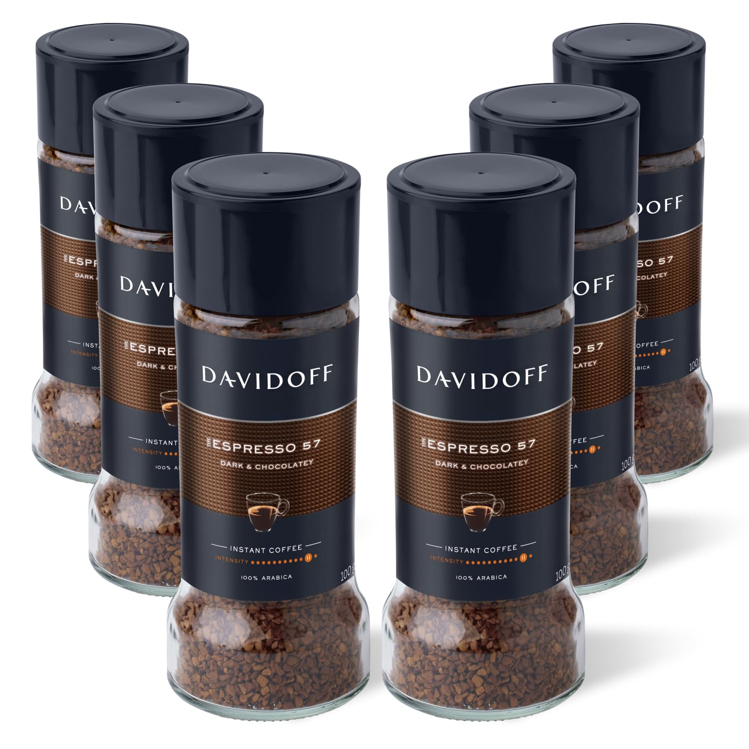 Amazon.com : DAVIDOFF Espresso 57 Instant Coffee - Dark and Chocolatey ...