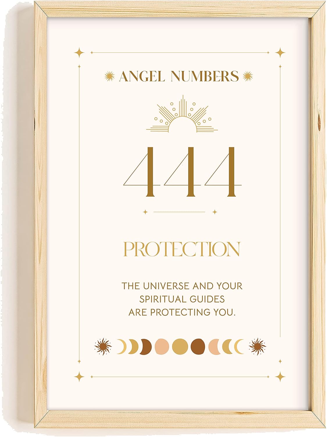 Amazon.com: Young Blossom 444 Angel Number Poster for Room Aesthetic ...