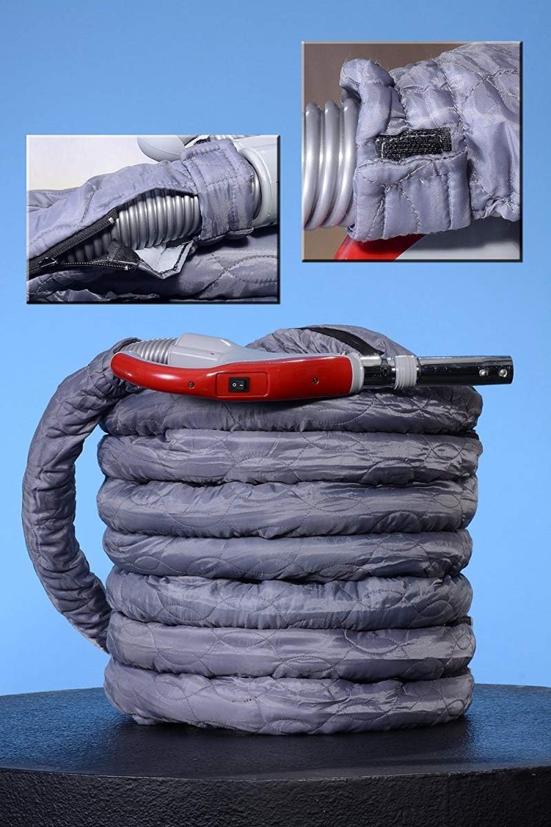 Amazon.com - Central Vacuum Hose Cover - 35-37 ft - Paded Machine ...