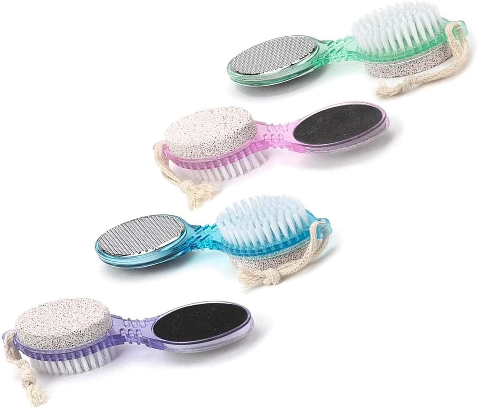 Amazon.com : Set of 2 Pedicure Paddle Kit 4 in 1 Tool with Pumice Stone ...