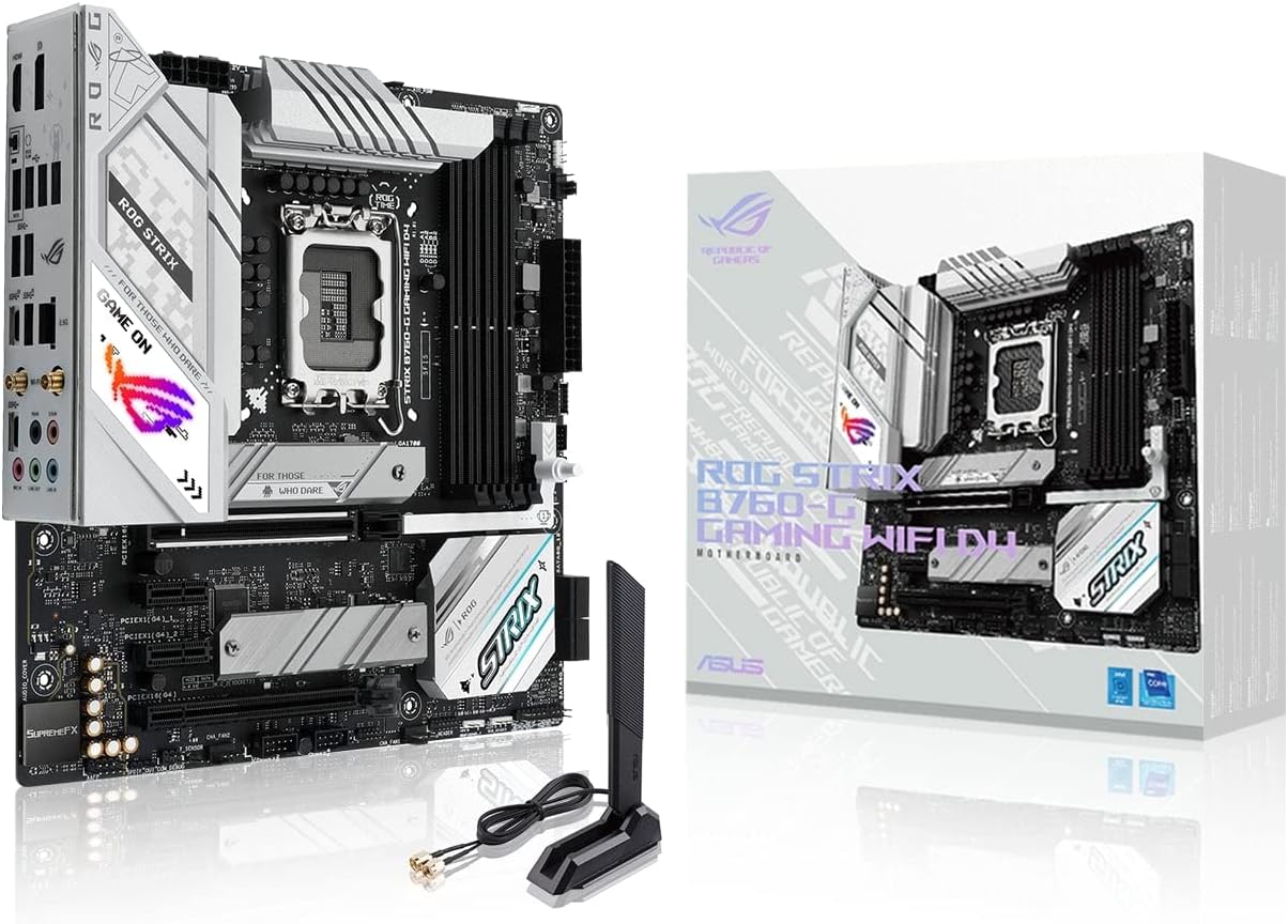 ASUS ROG Strix B760-I Gaming WiFi – Carte mère Intel B760 LGA 1700 Mini ...
