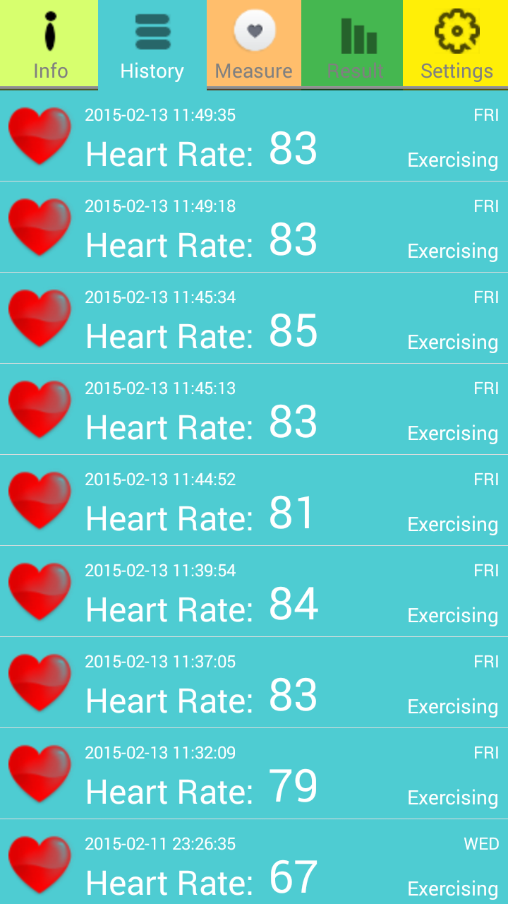 Unique Heart Rate Monitor - App on Amazon Appstore