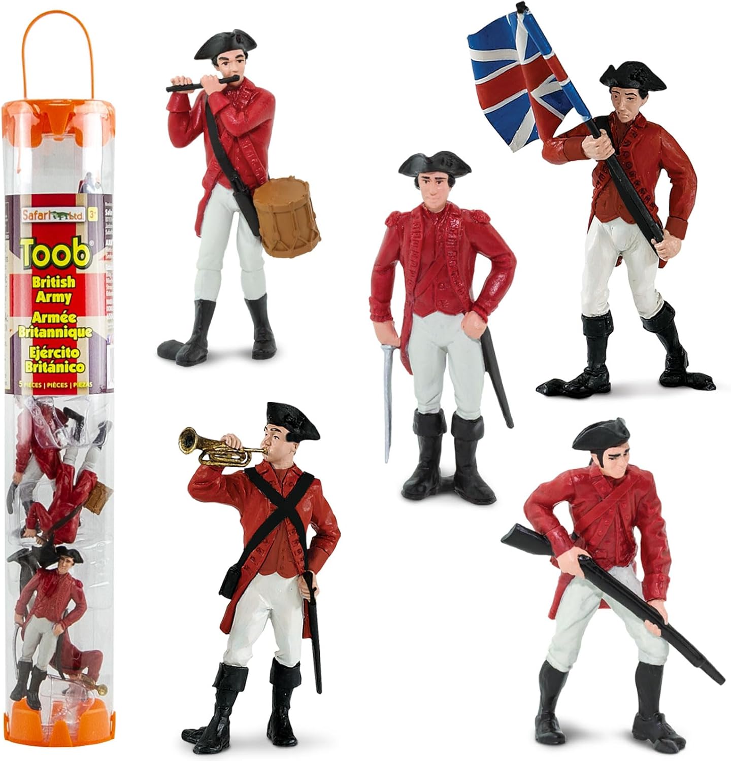 Amazon.com: Safari Ltd. Revolutionary War British Army Designer TOOB ...