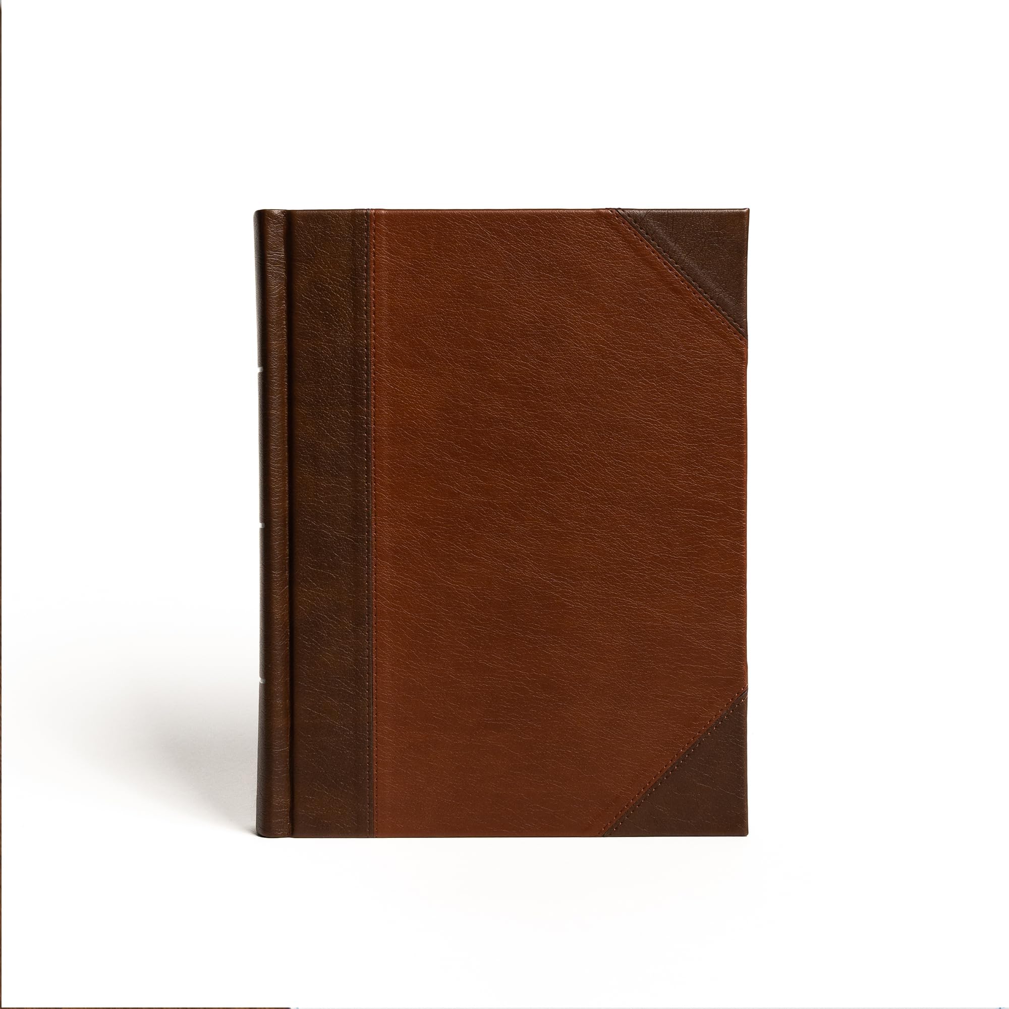 CSB Notetaking Bible, Large Print Edition, Brown/Tan LeatherTouch Over ...