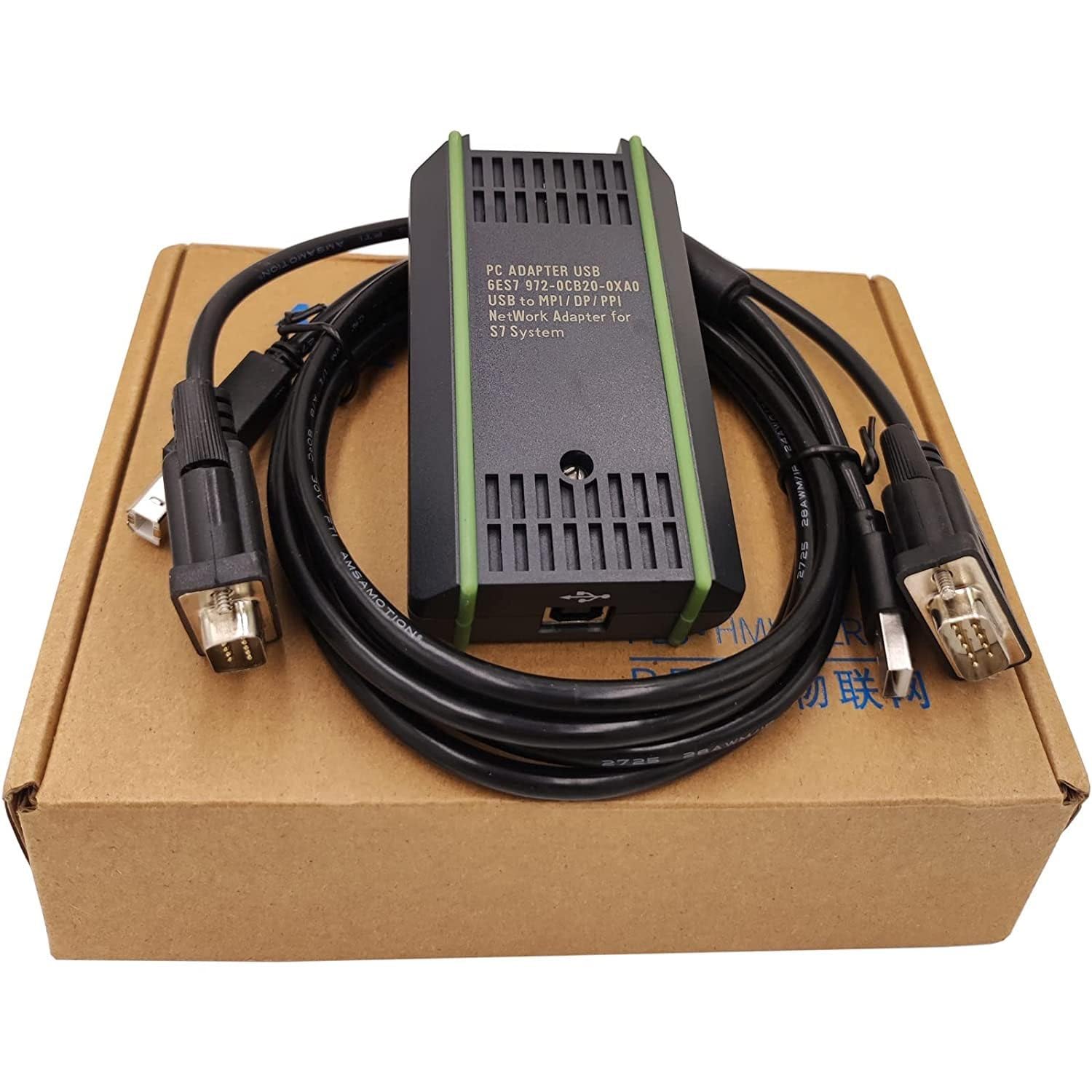 USB-MPI Programming Cable for Siemens S7-200 300 400 Series 6ES7 972 ...