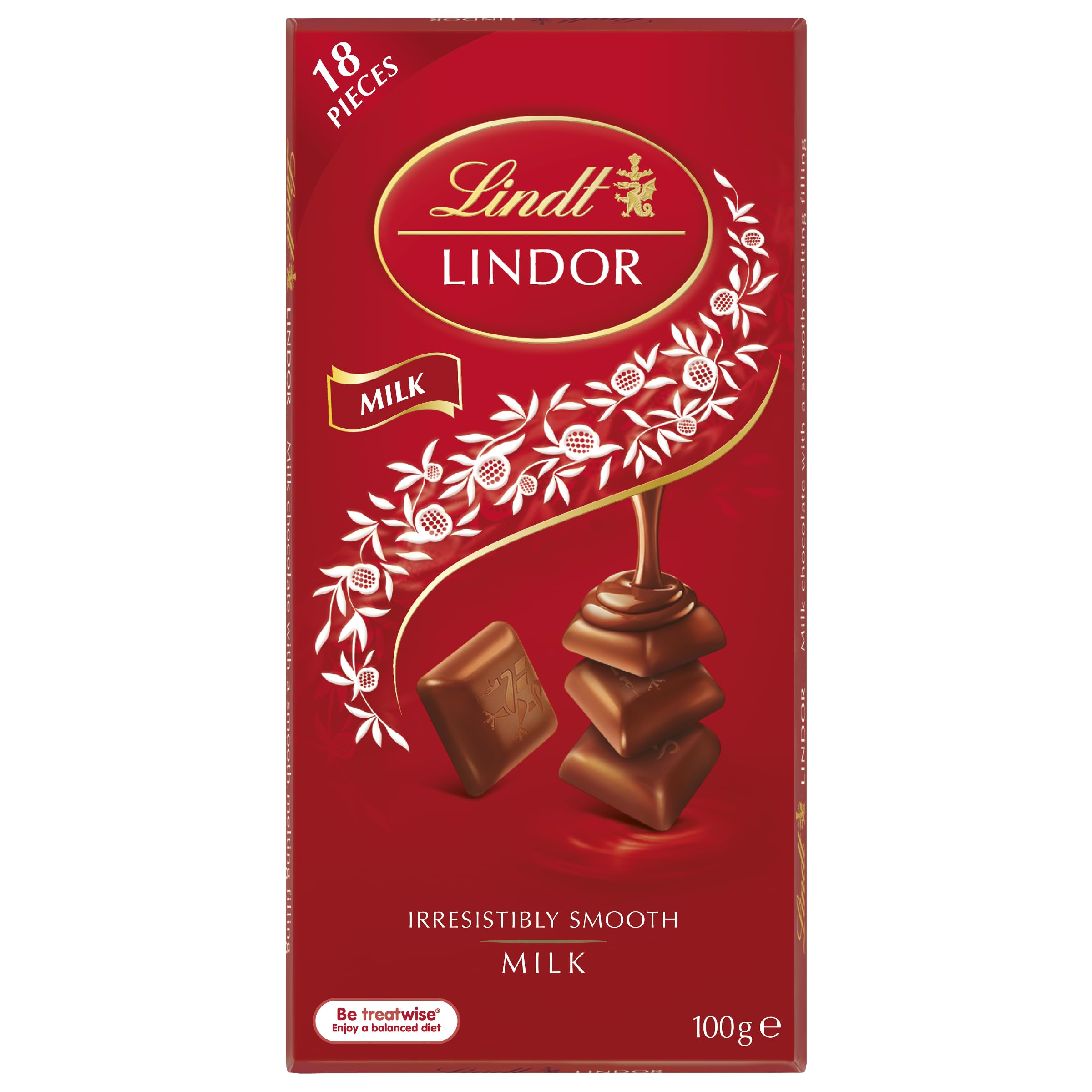 Lindt Lindor Milk Chocolate 100G : Amazon.ae: Grocery