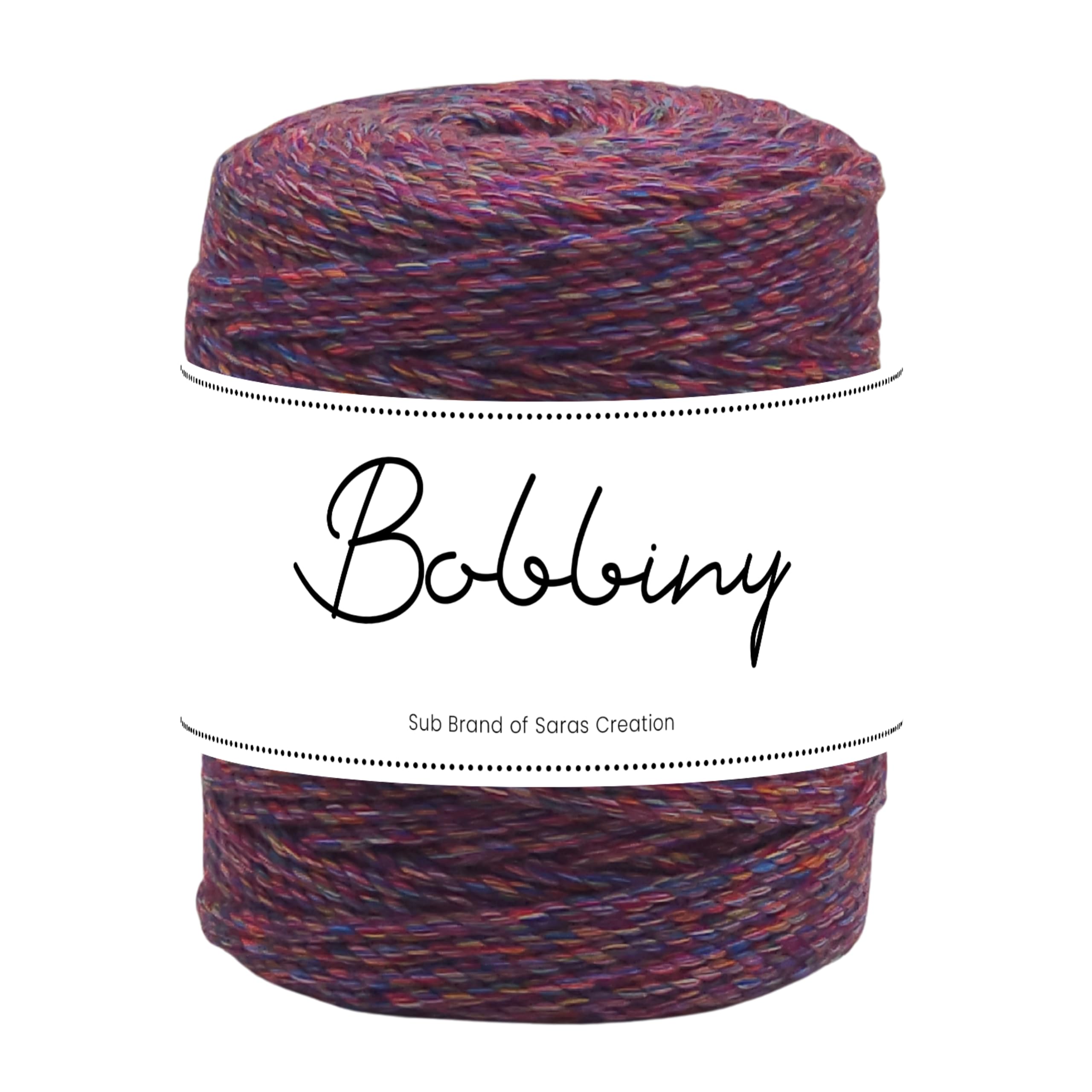 Bobbiny | 3 Ply Twisted Macrame Cotton Cord Dori (Roll Packaging ...