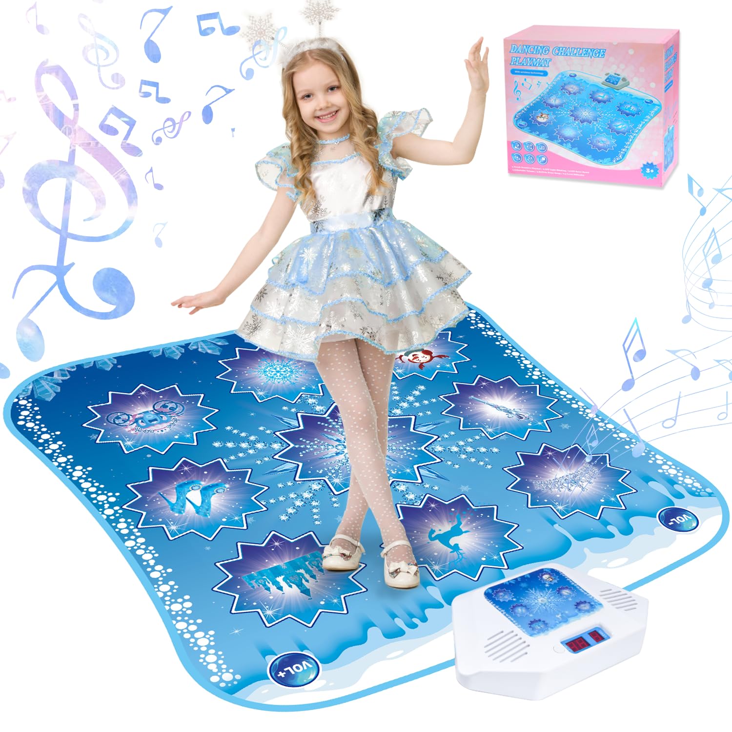 Amazon.com: Dance Mat Kids Frozen Toys - Electronic Dance Mat for Girls ...